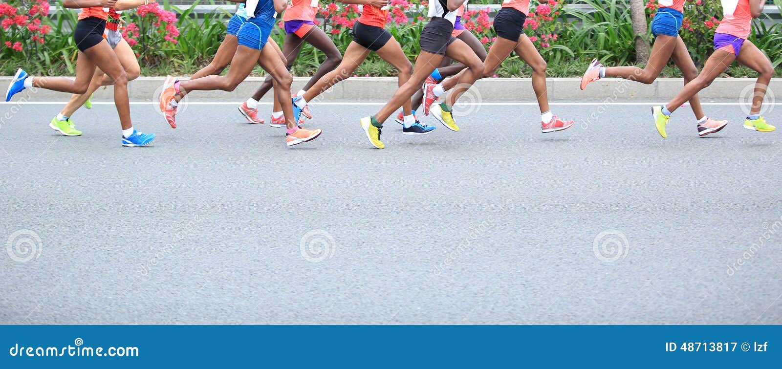 Marathon athletes running stock image. Image of energy - 48713817