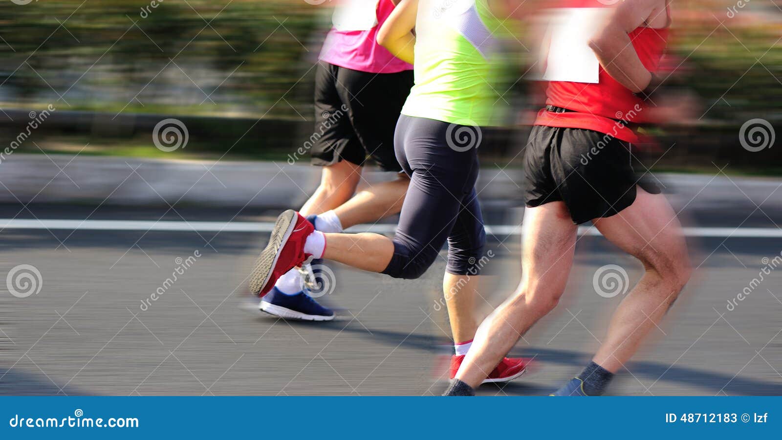 Marathon athletes running stock image. Image of jogger - 48712183