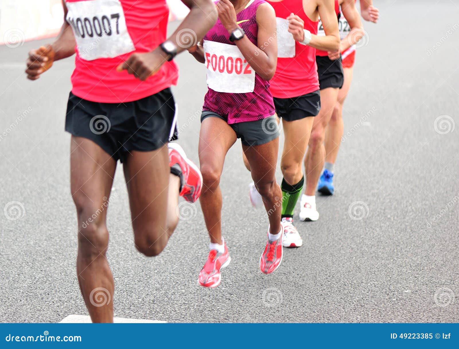 Marathon athletes running stock image. Image of athletes - 49223385