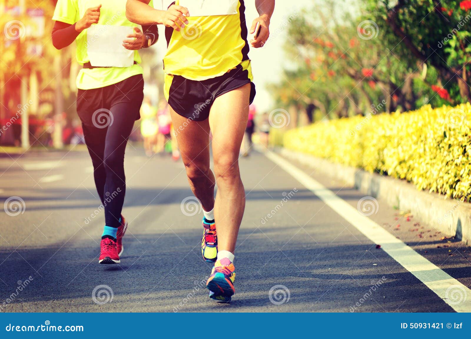 Marathon athletes running stock image. Image of front - 50931421