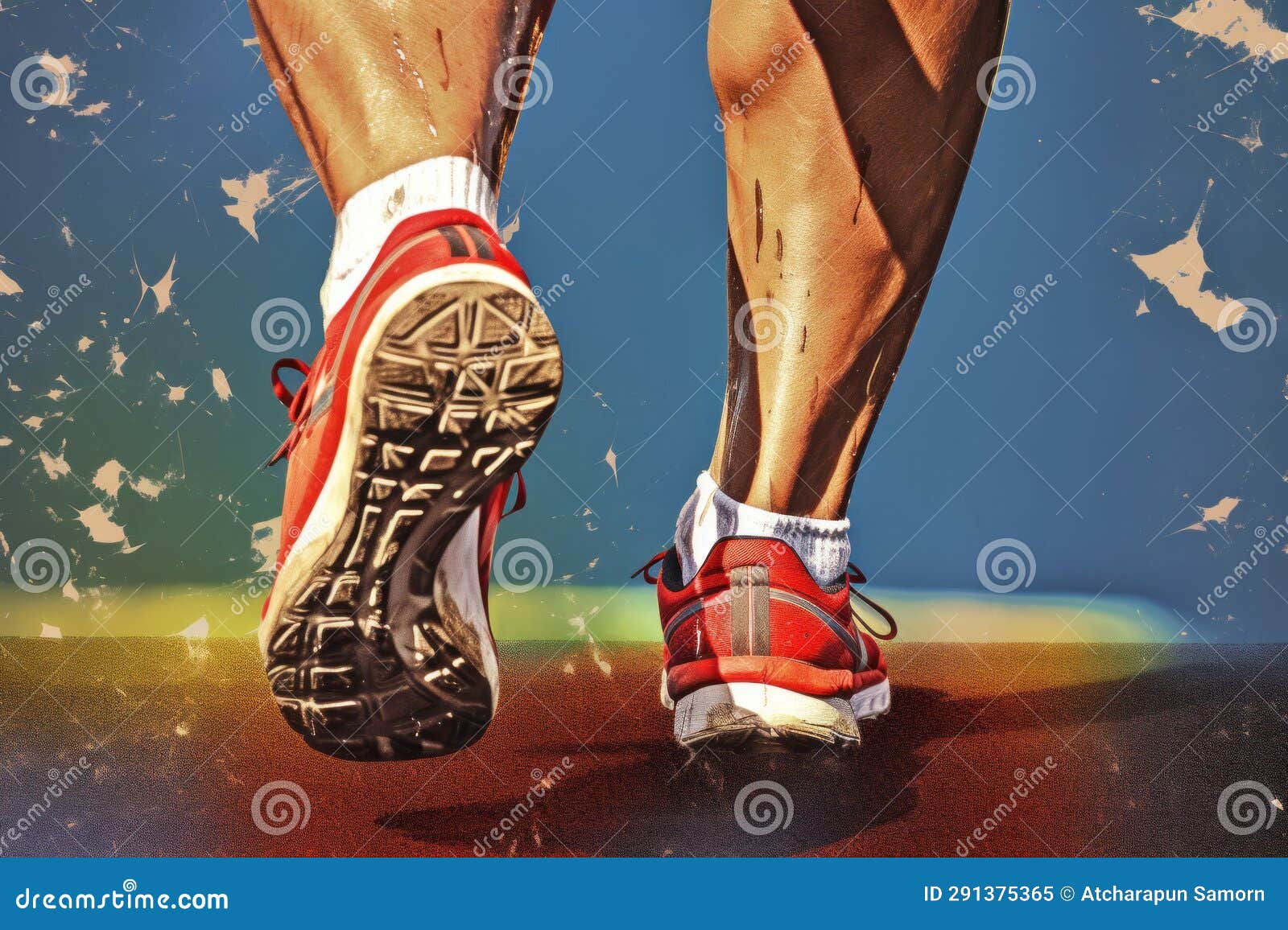 Marathon Poster Design Abstract Background Stock Image - Image of ...
