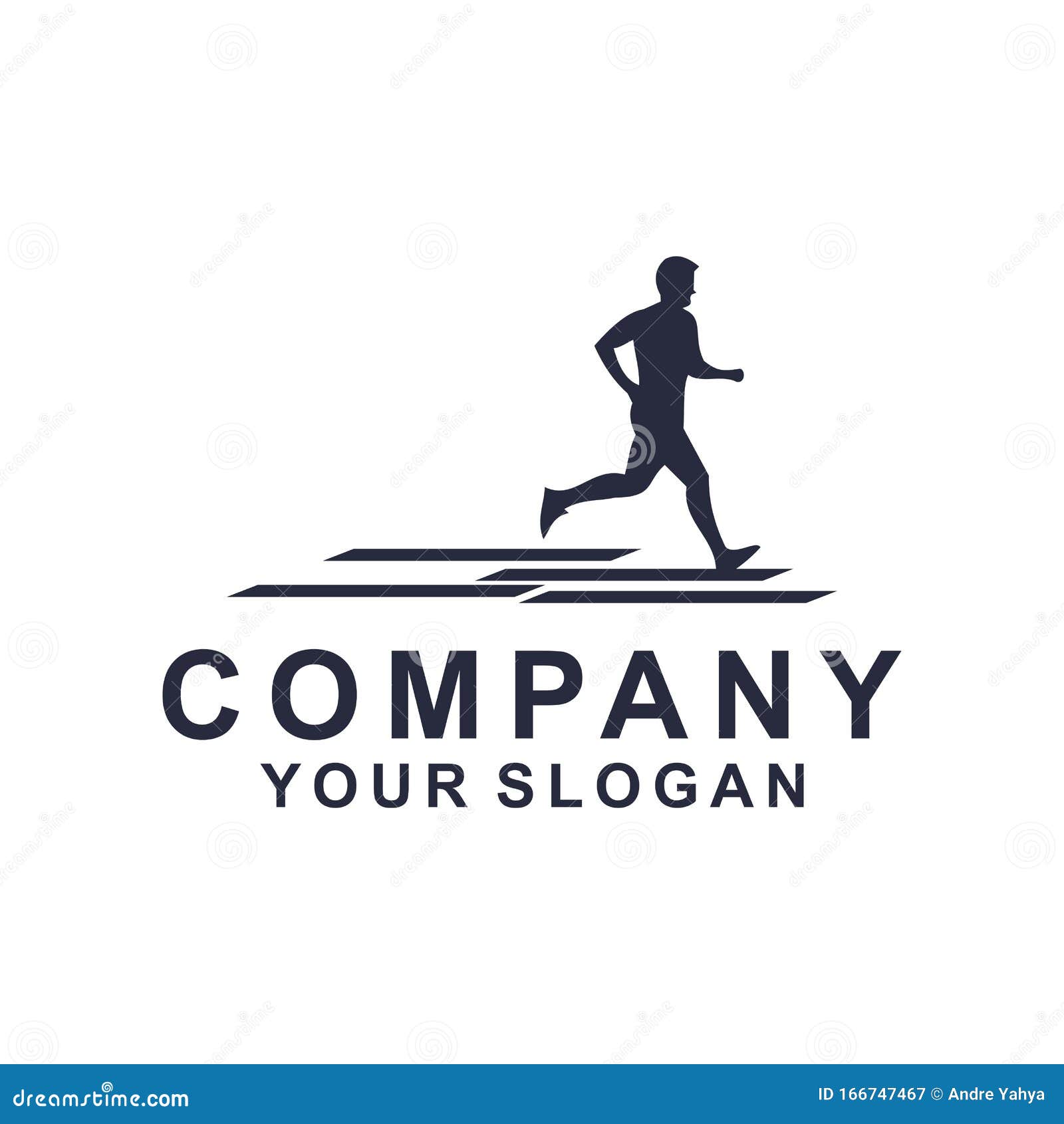 Marathon, Run, Sport, Logo Design Template,vector Stock Illustration ...