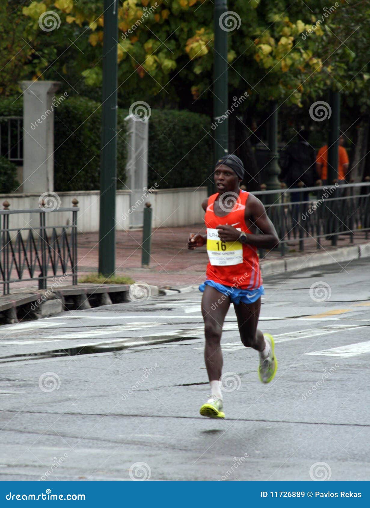Marathon Runner, Athens, Greece Editorial Stock Image - Image of runner ...