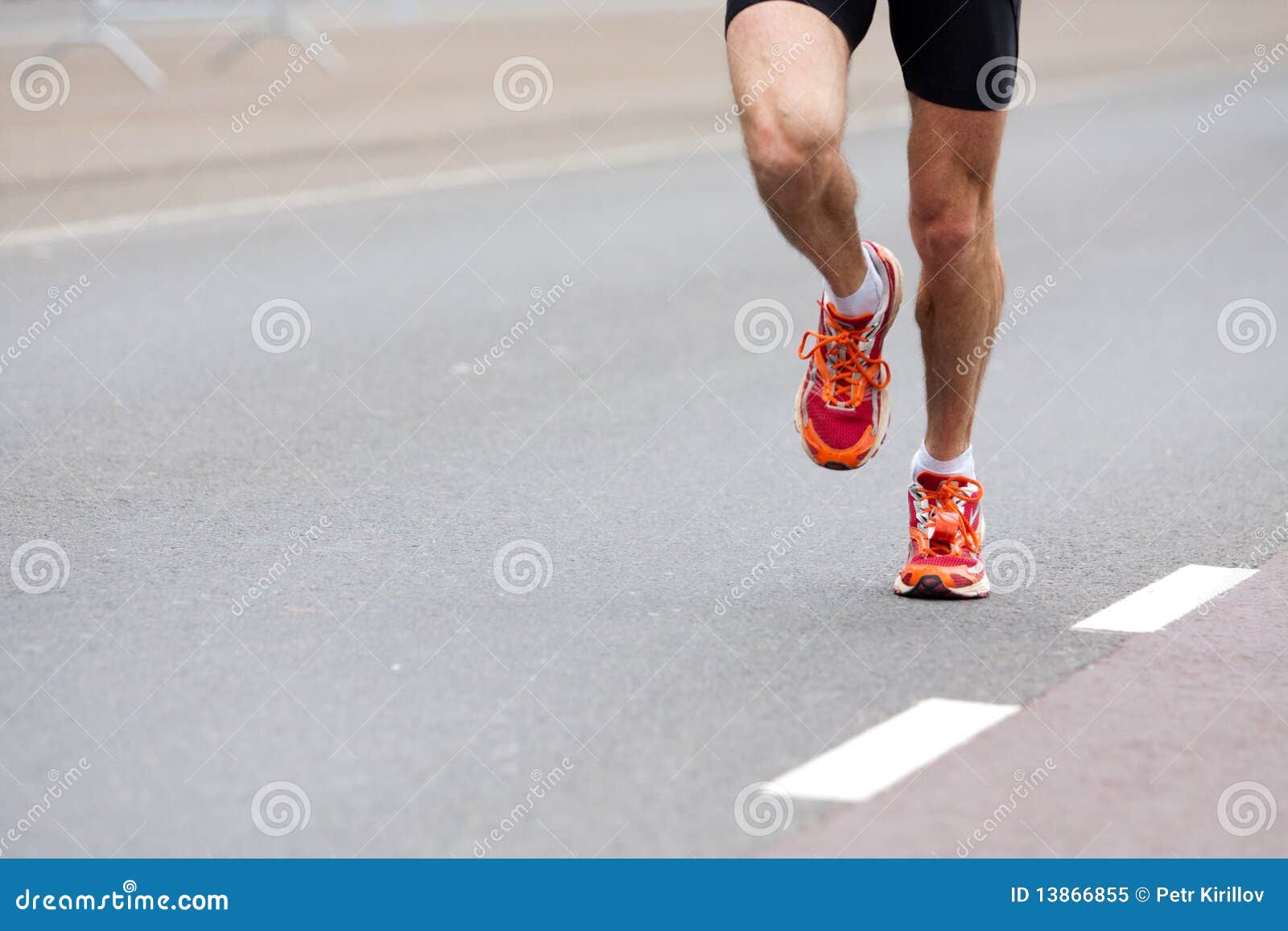 Marathon Runner, Close Shot Stock Image - Image of people, male: 13866855