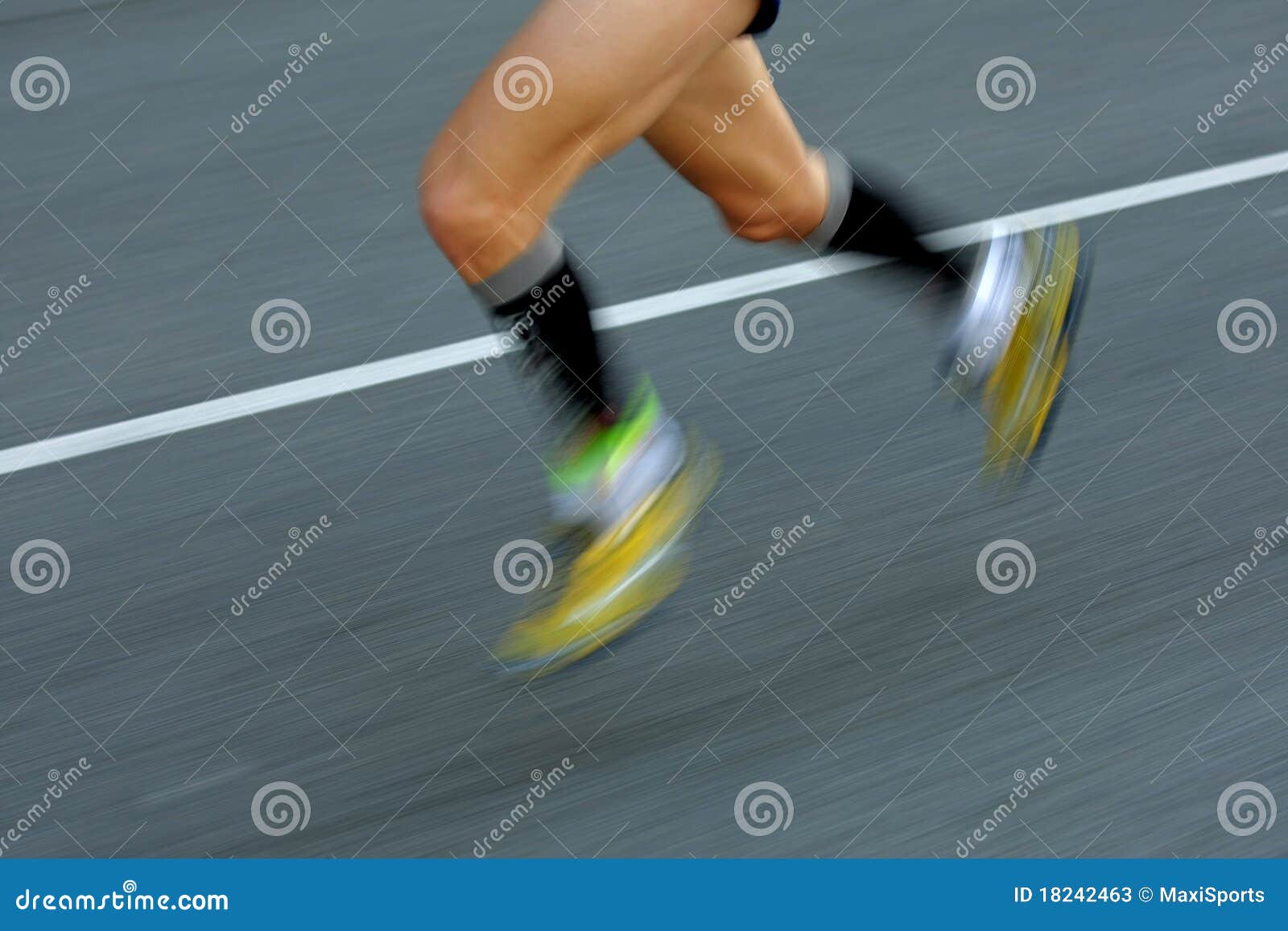 Marathon Runner legs stock image. Image of racer, olympic - 18242463