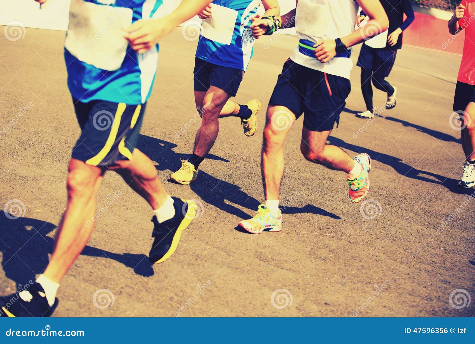 Marathon runner legs stock photo. Image of athletic, front - 47596356