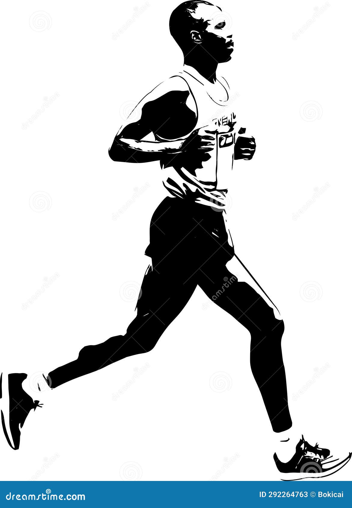 Sketch Suv Car Silhouette Isolated On White Background. Line Art ...