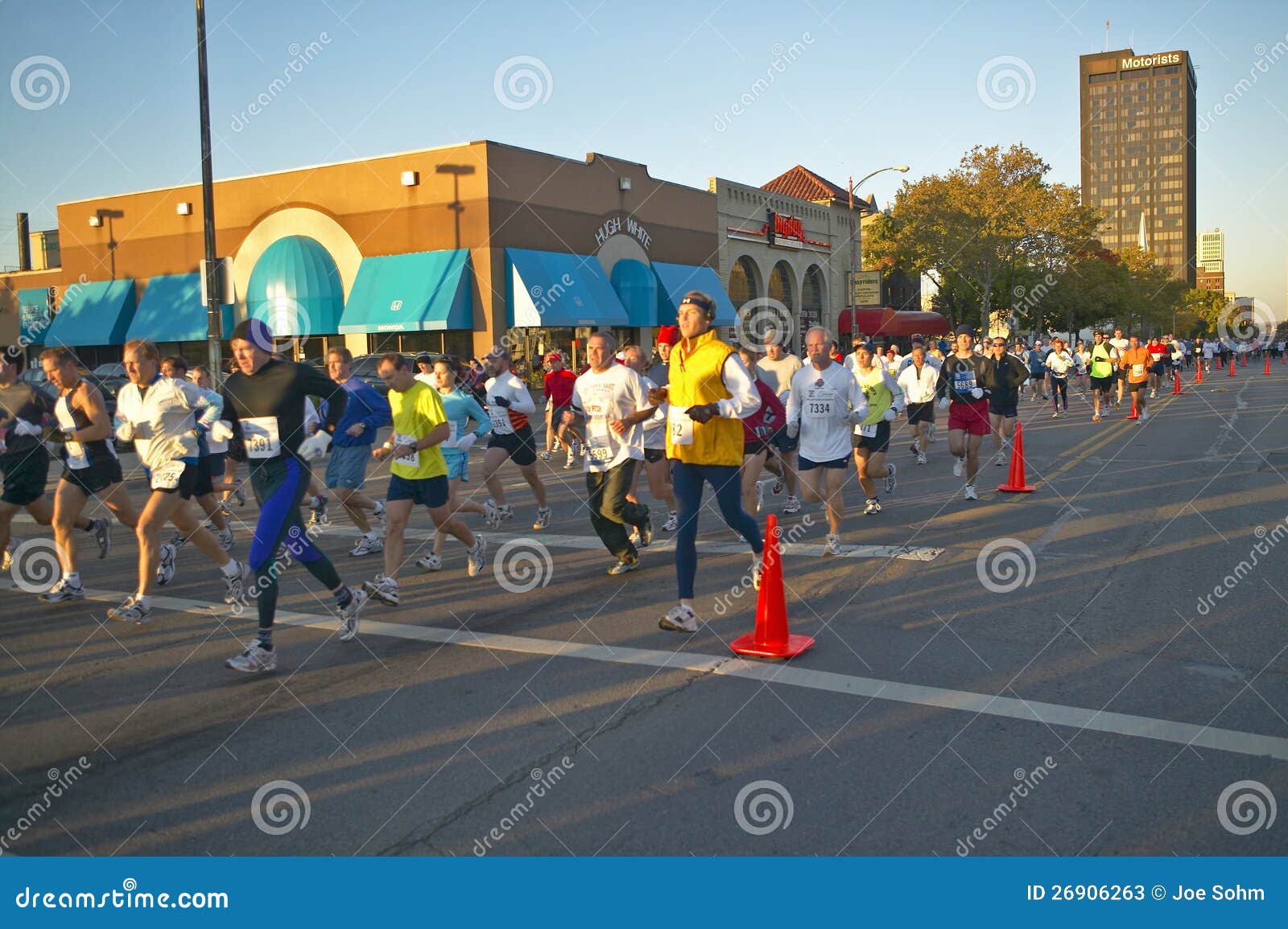 Marathon Runners Bus Editorial Photo | CartoonDealer.com #26838987