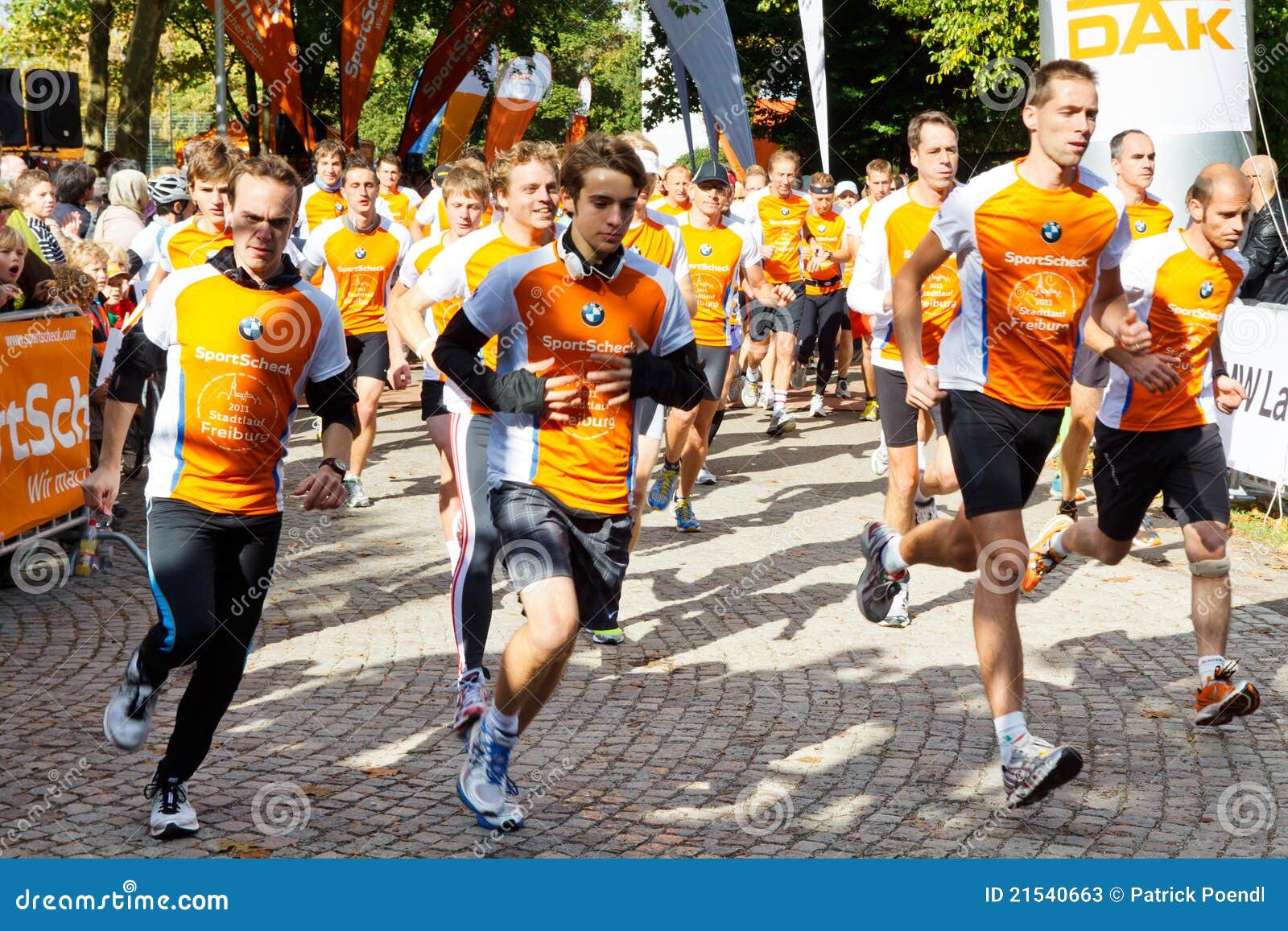 Marathon Runners at the Starting Line Editorial Stock Photo - Image of ...