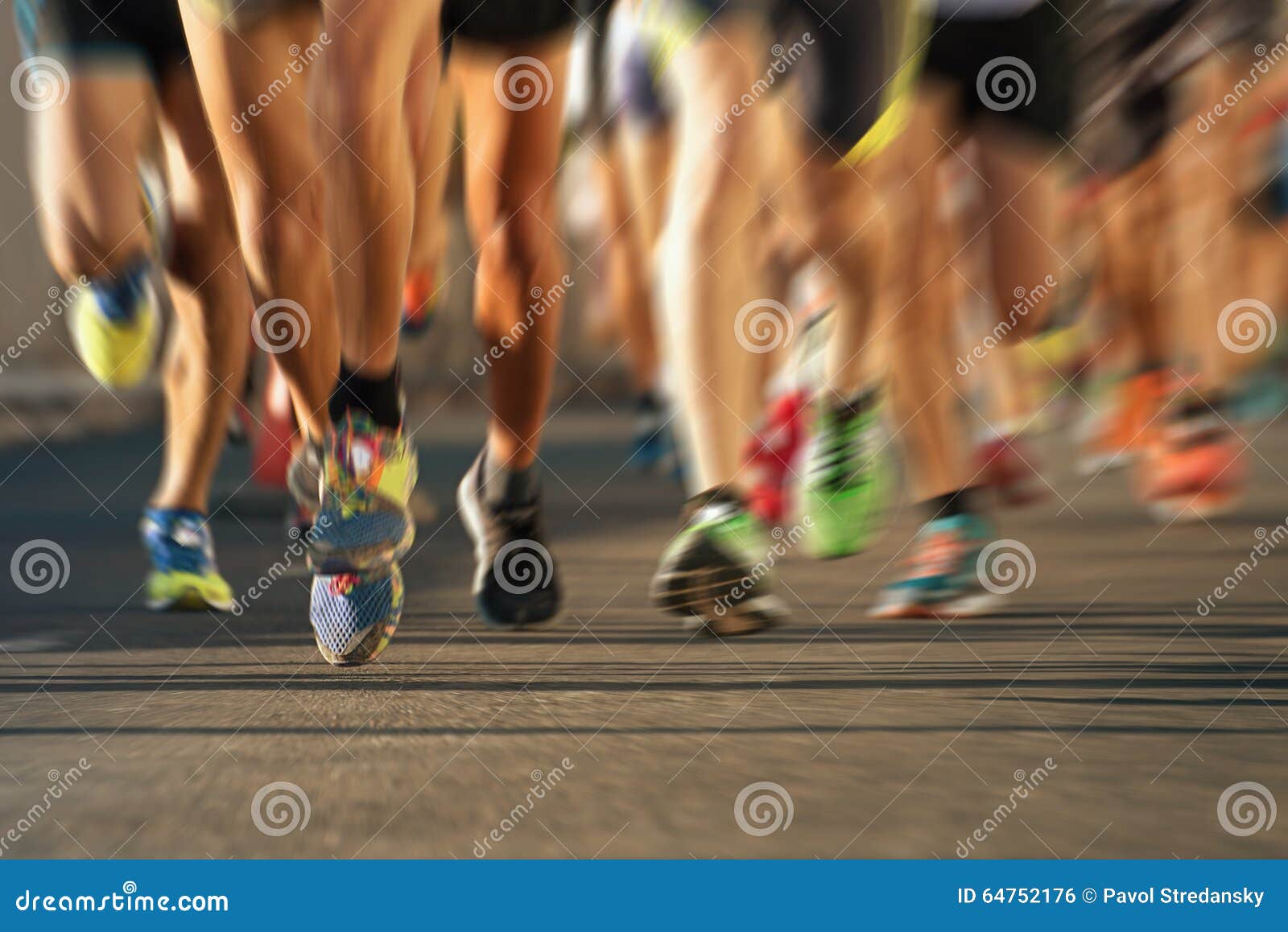 Marathon running stock photo. Image of leader, energy - 64752176