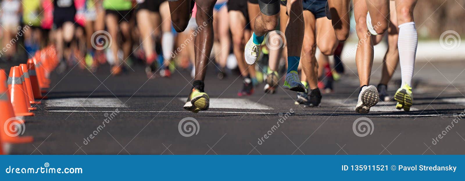 Marathon running race stock image. Image of healthy - 135911521