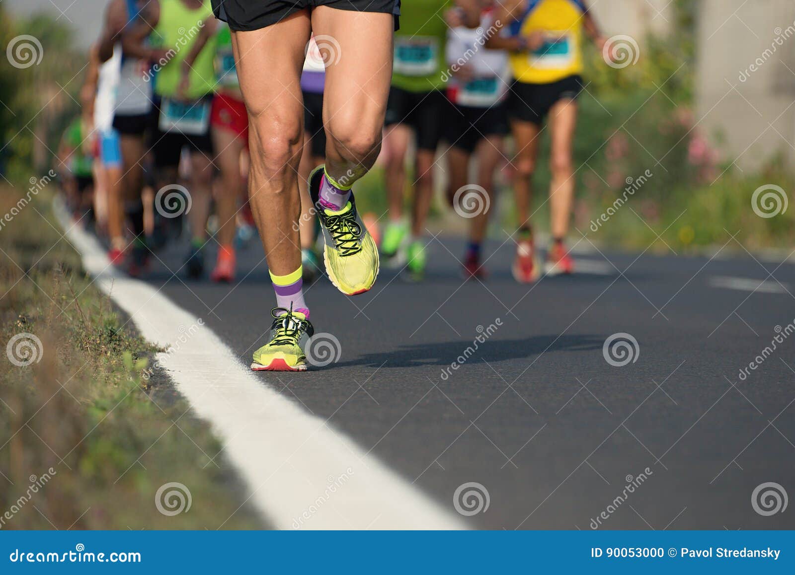 Marathon running race stock photo. Image of sprint, jogging - 90053000