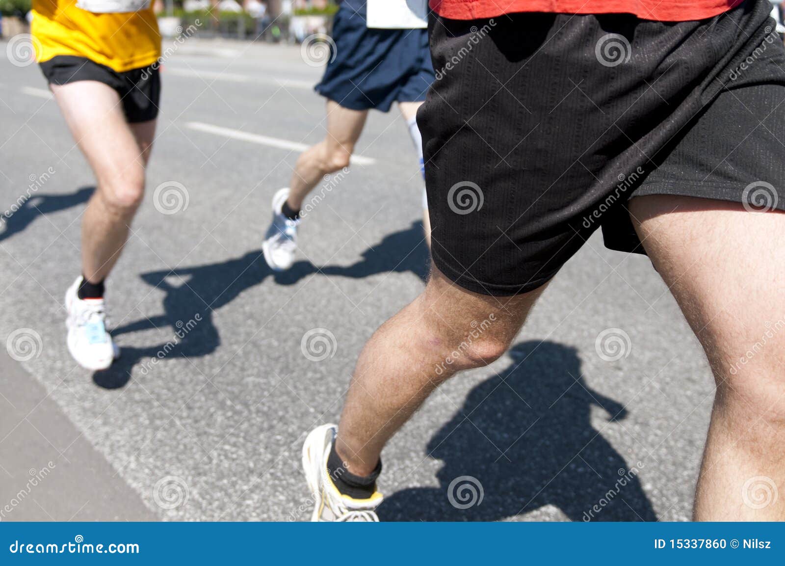Marathon Running Sport Competition Stock Photo - Image of movement ...