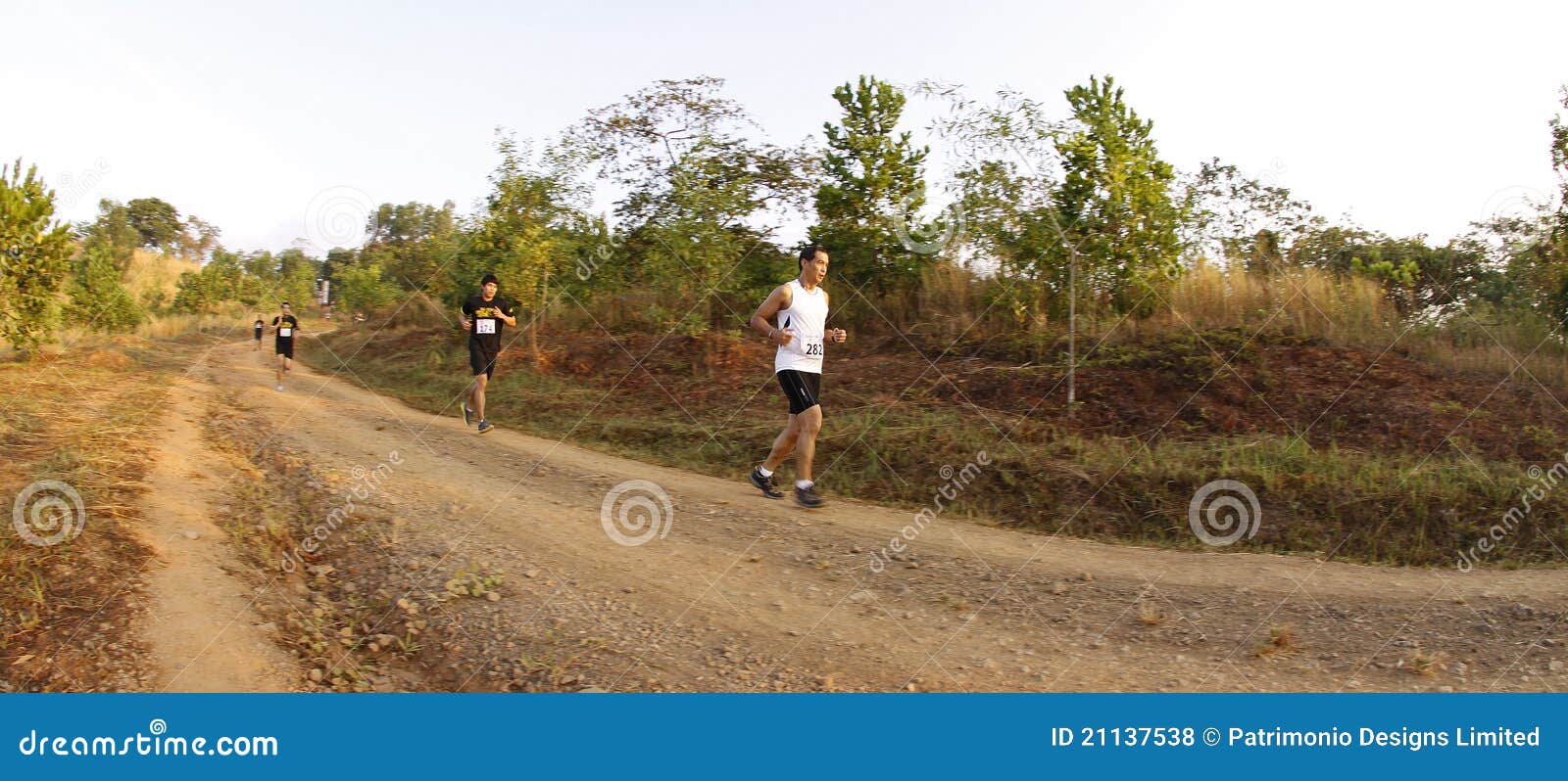 Marathon trail runners editorial stock photo. Image of race - 21137538