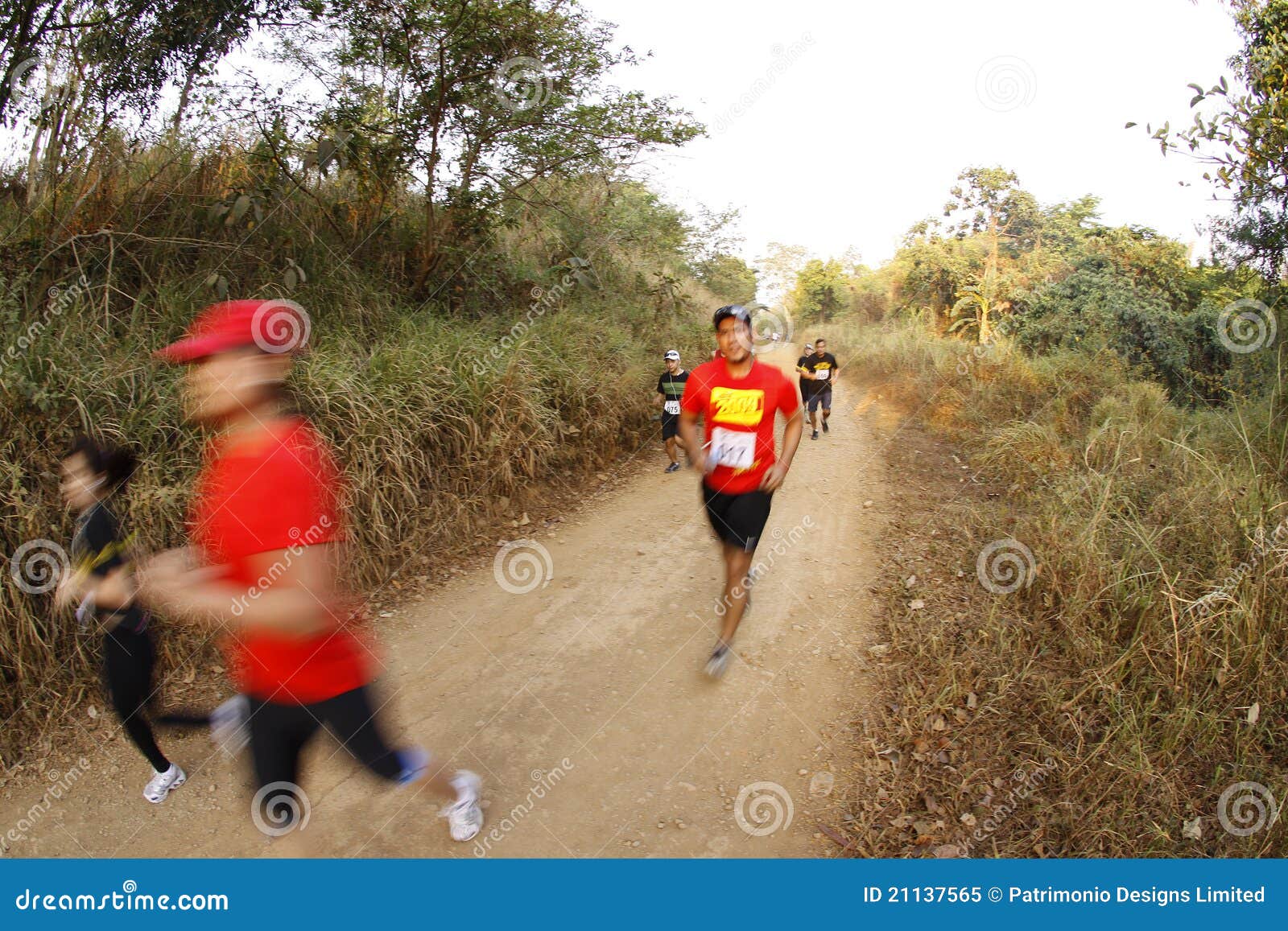 Marathon trail runners editorial image. Image of walker - 21137565