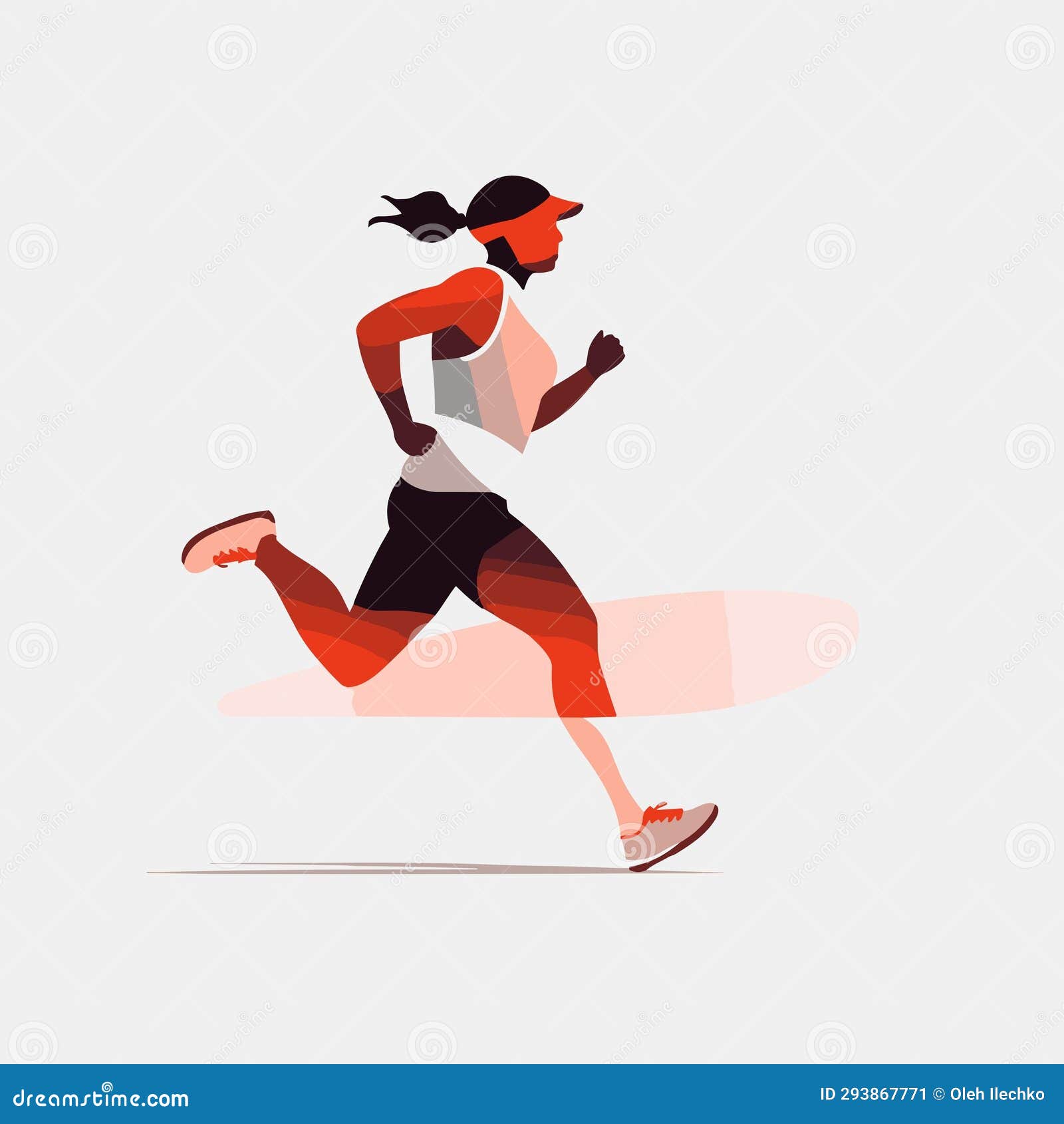 Marathon Vector Flat Minimalistic Isolated Illustration Stock Vector ...