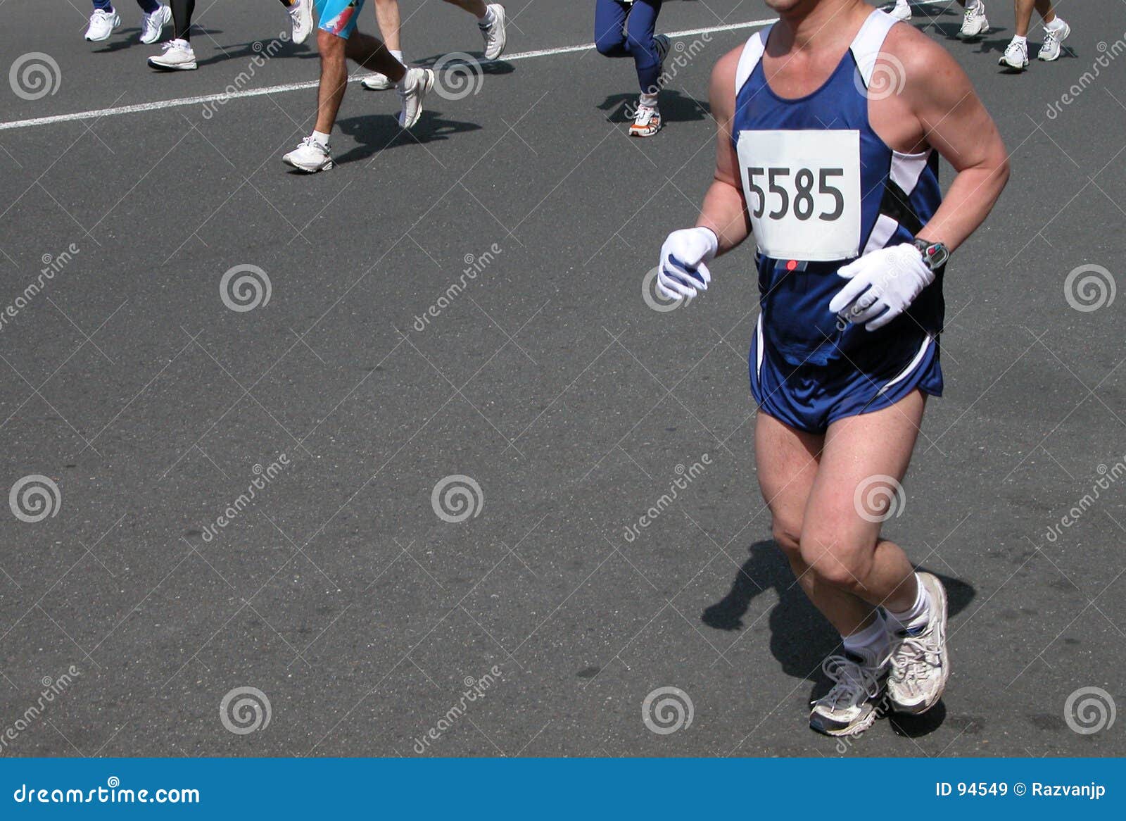 Marathoner stock image. Image of struggle, health, challenge - 94549