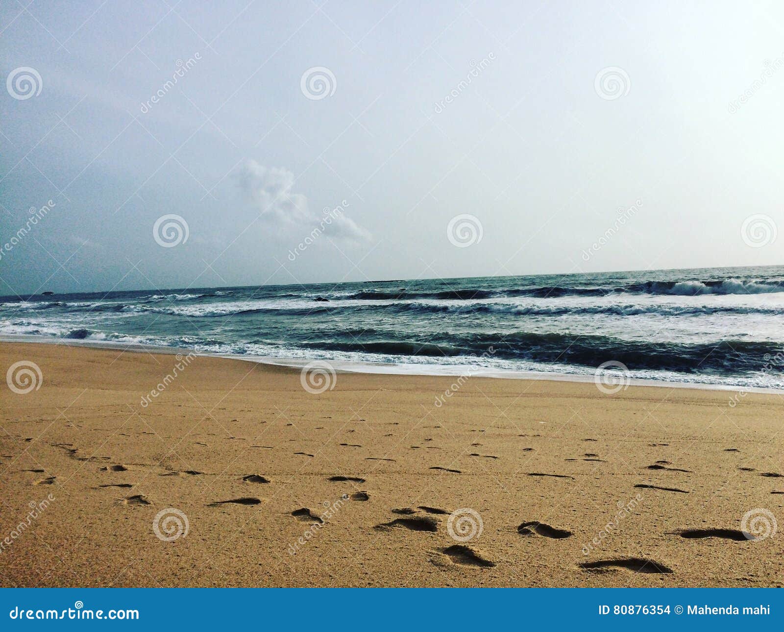 Maravanthe beach stock photo. Image of waves, india, beach - 80876354