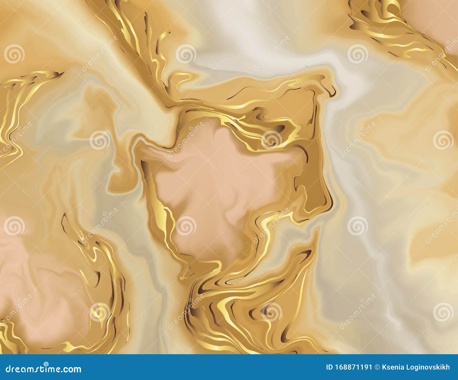 Marble Abstract Coffee Texture Vector Stock Vector - Illustration of ...