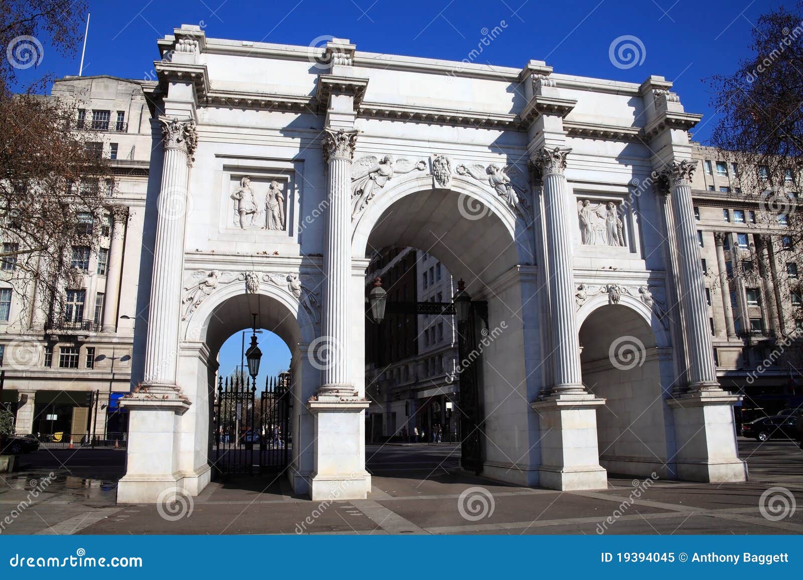 Marble Arch, London Royalty-Free Stock Image | CartoonDealer.com #808294
