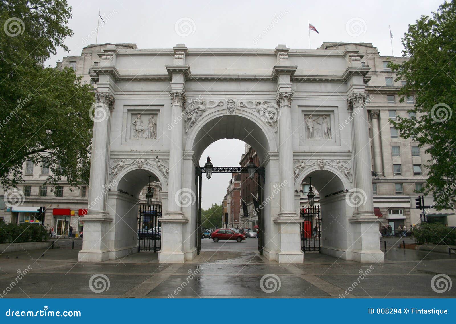 Marble Arch, London Royalty-Free Stock Image | CartoonDealer.com #808294