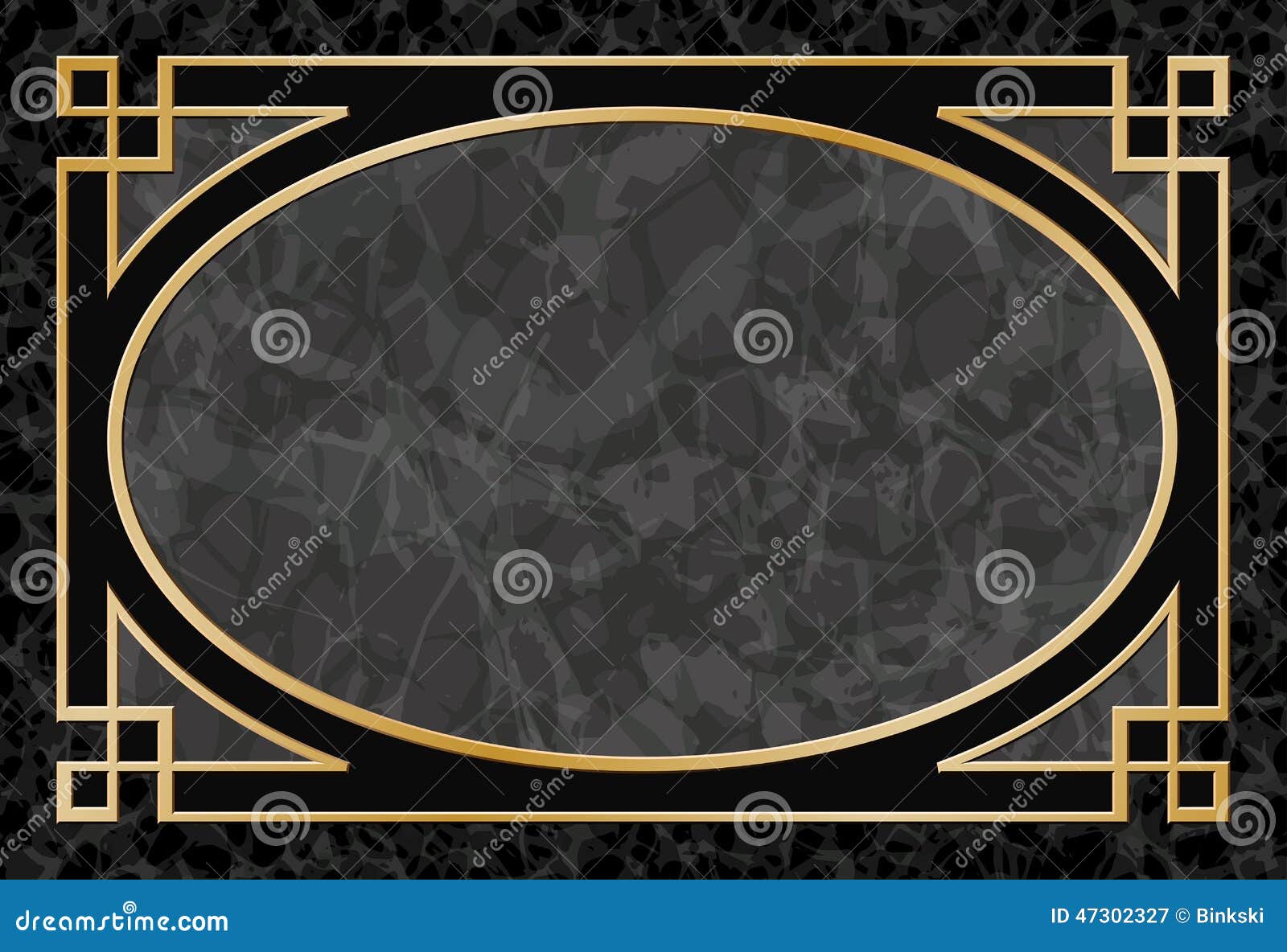 Marble Background with Frame, Border Stock Vector - Illustration of ...