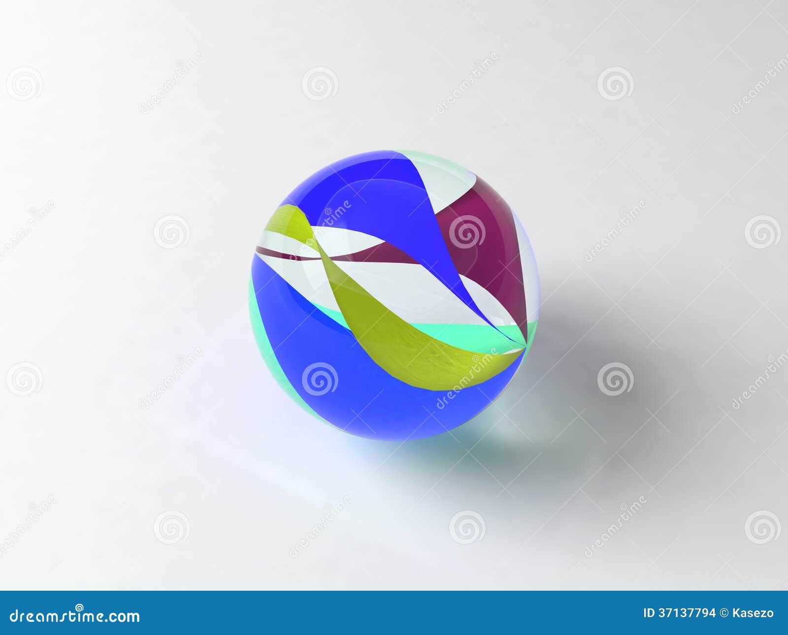 Marble ball stock illustration. Illustration of small - 37137794