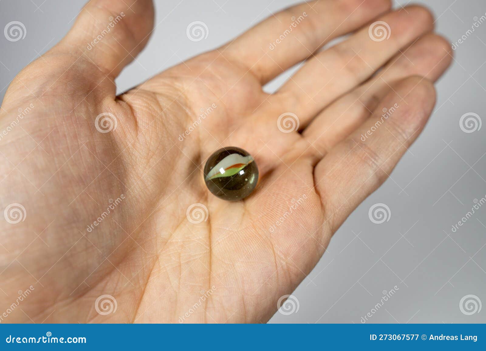 Marble Ball in Hand Playing Marbles Childhood Stock Image - Image of ...