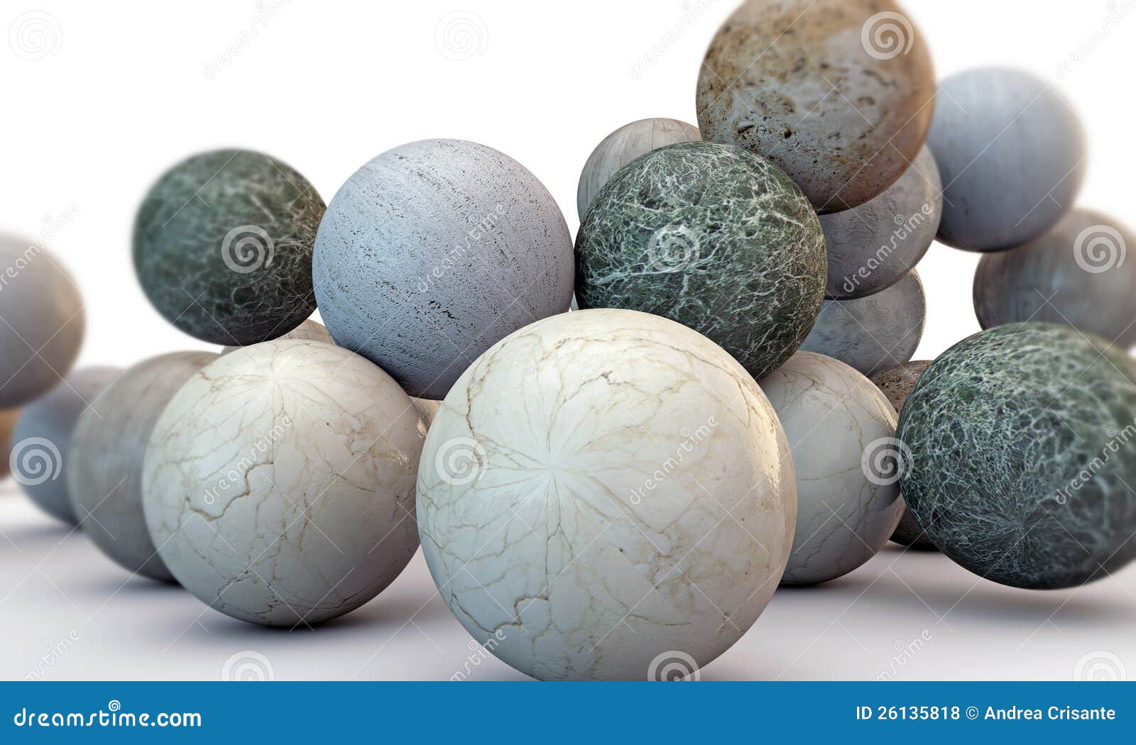 Marble balls stock photo. Image of shape, design, grey - 26135818