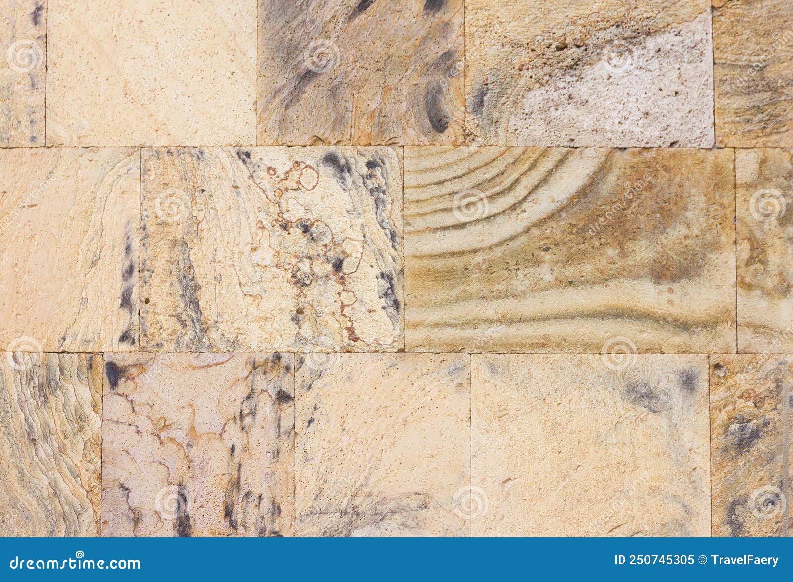 Marble Beige Cream Stone Texture Background Stock Image - Image of ...