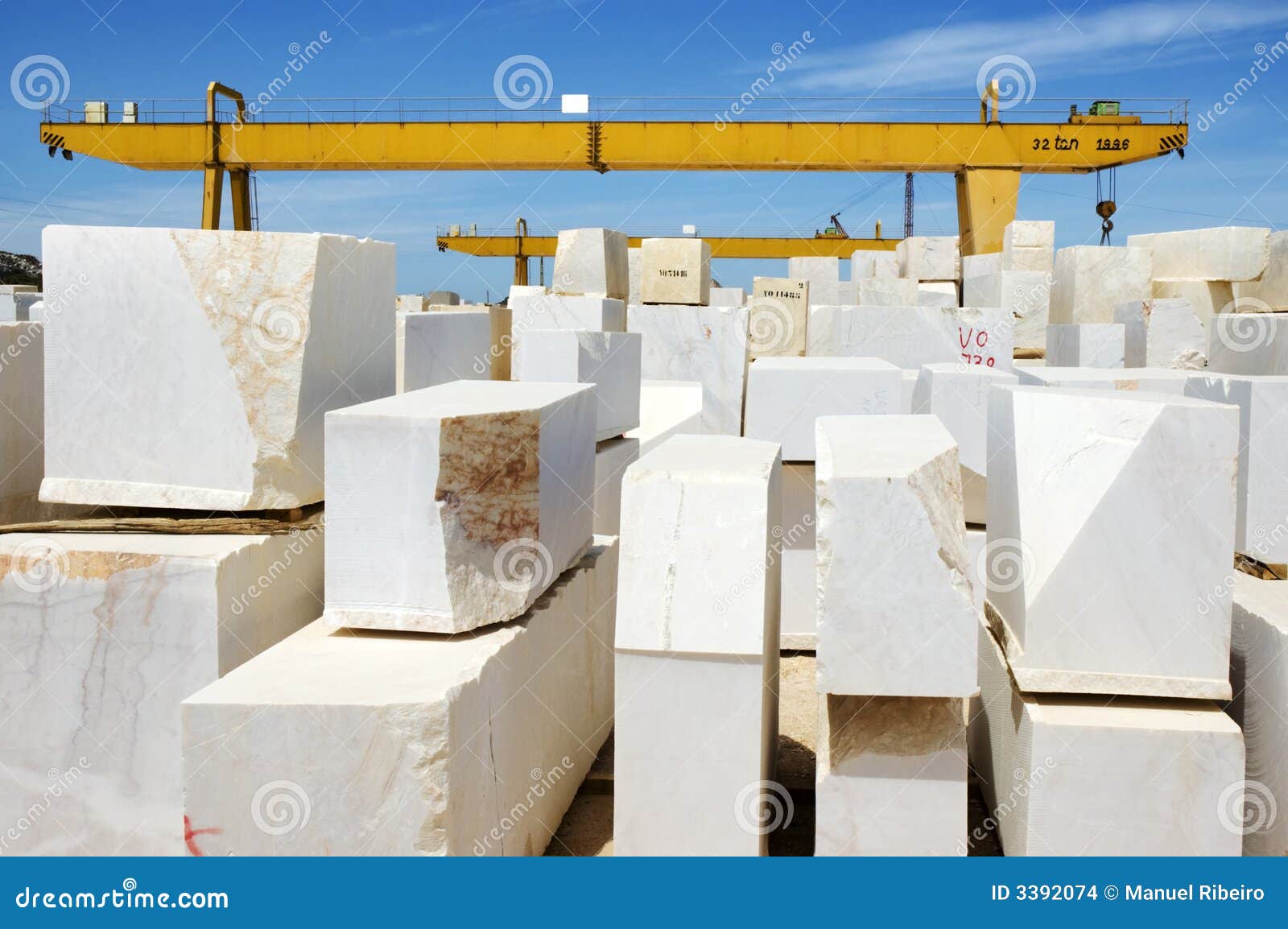 Marble blocks 5 stock photo. Image of decorative, industry - 3392074
