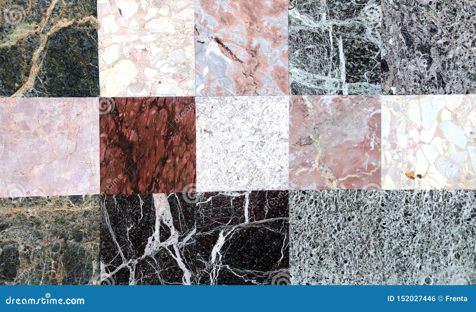 Marble Blocks with Textures of Different Colors Stock Photo - Image of ...