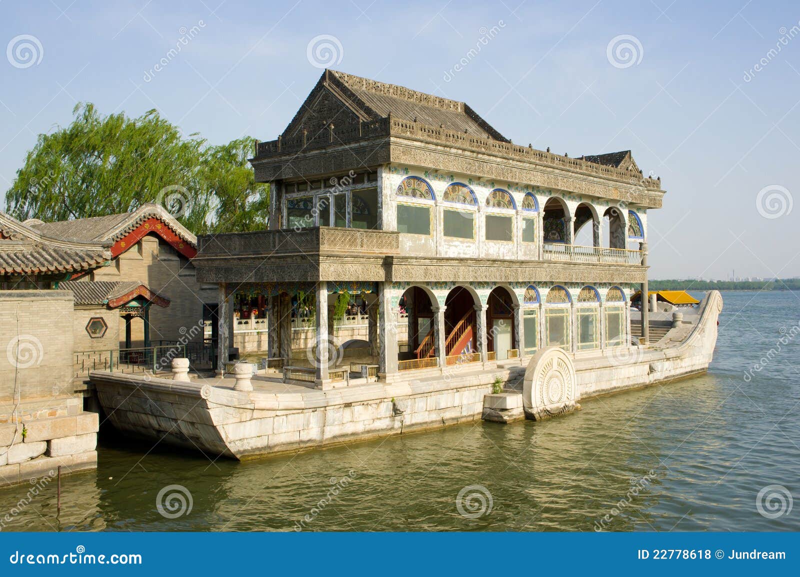 The Marble Boat stock photo. Image of building, lakeside - 22778618