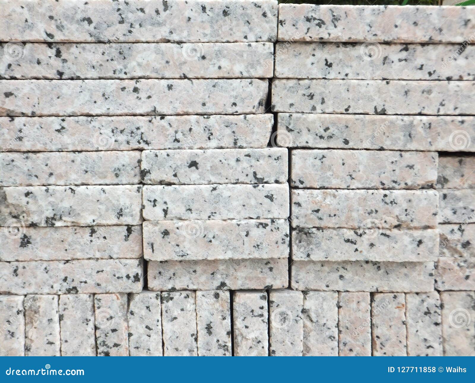 Marble Bricks, Building Materials, Stacked Together. Stock Photo ...