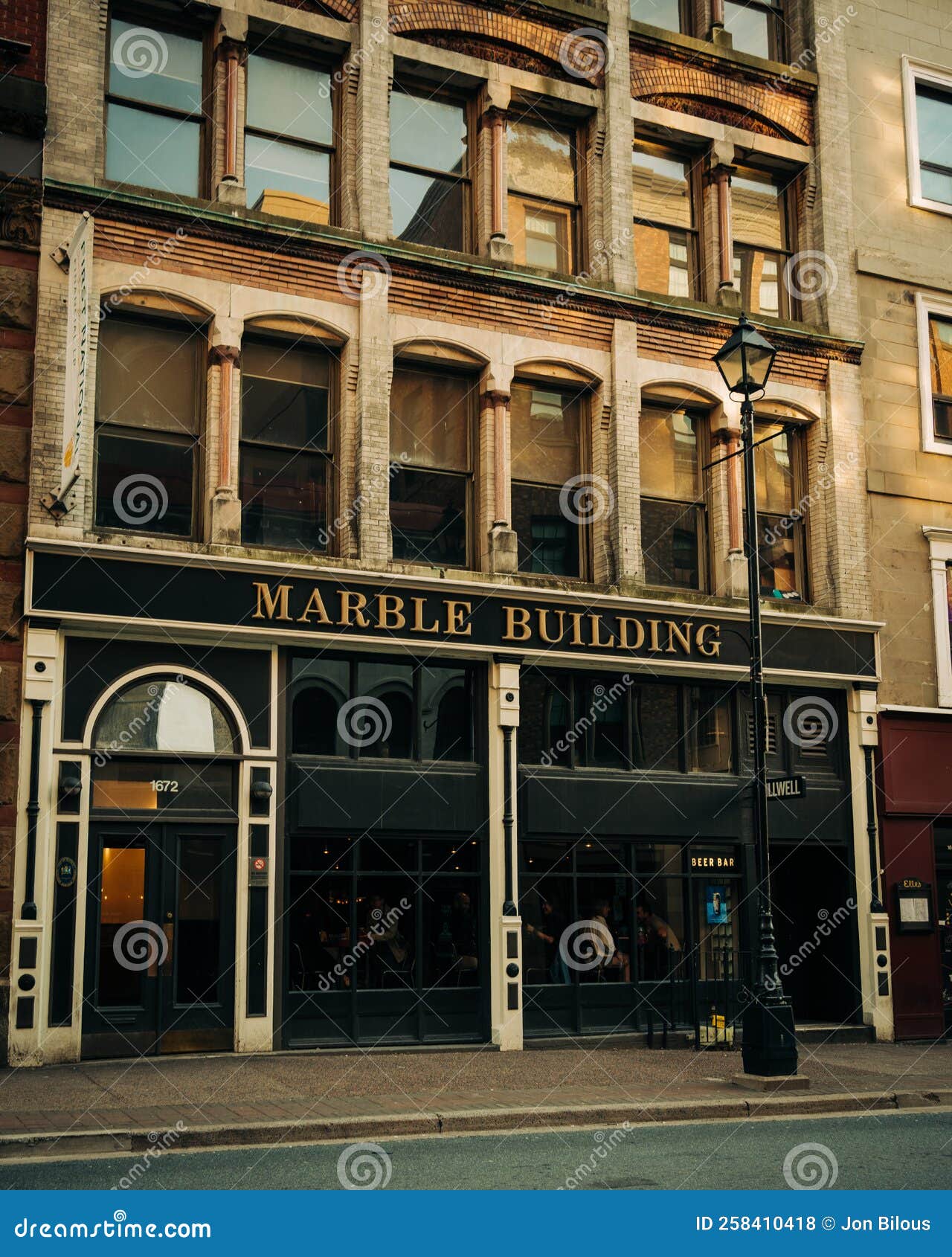 Marble Building Architecture, Halifax, Nova Scotia, Canada Editorial ...