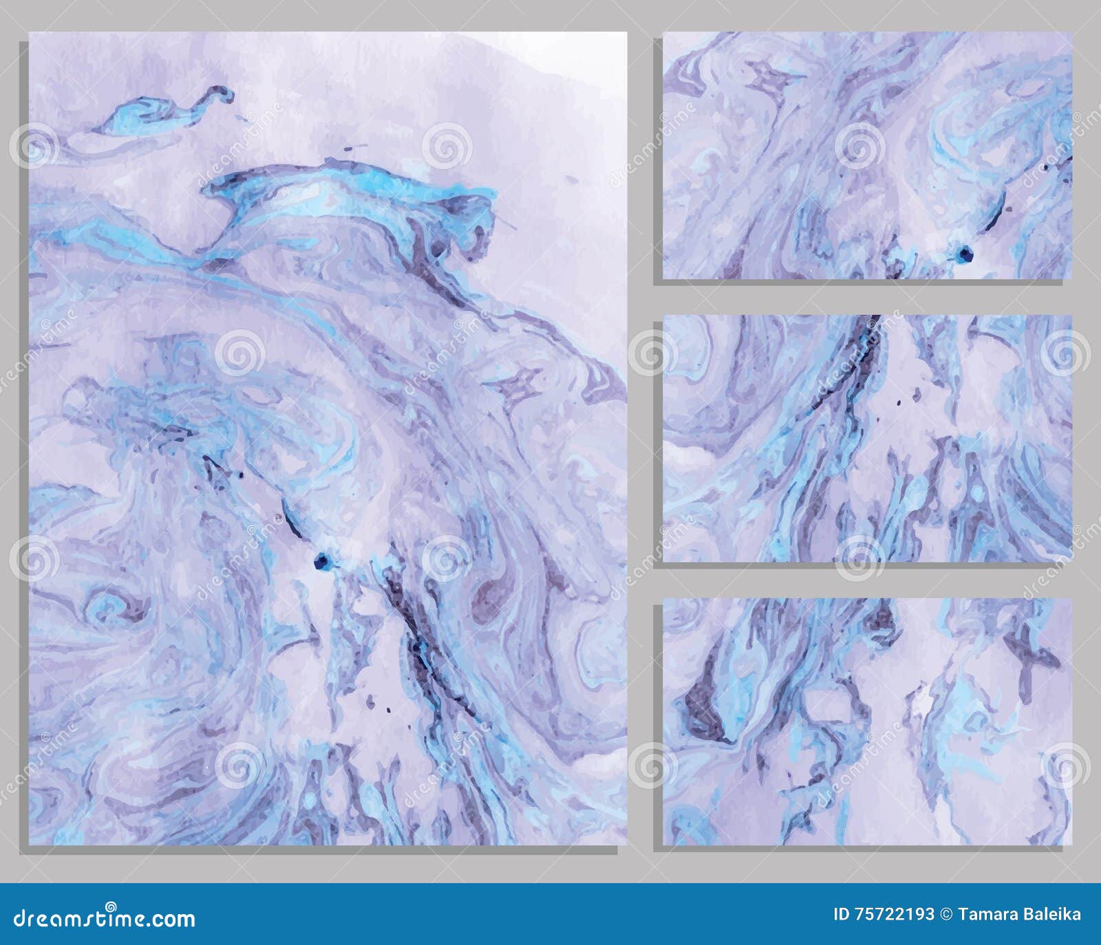 Marble business cards. stock vector. Illustration of card - 75722193