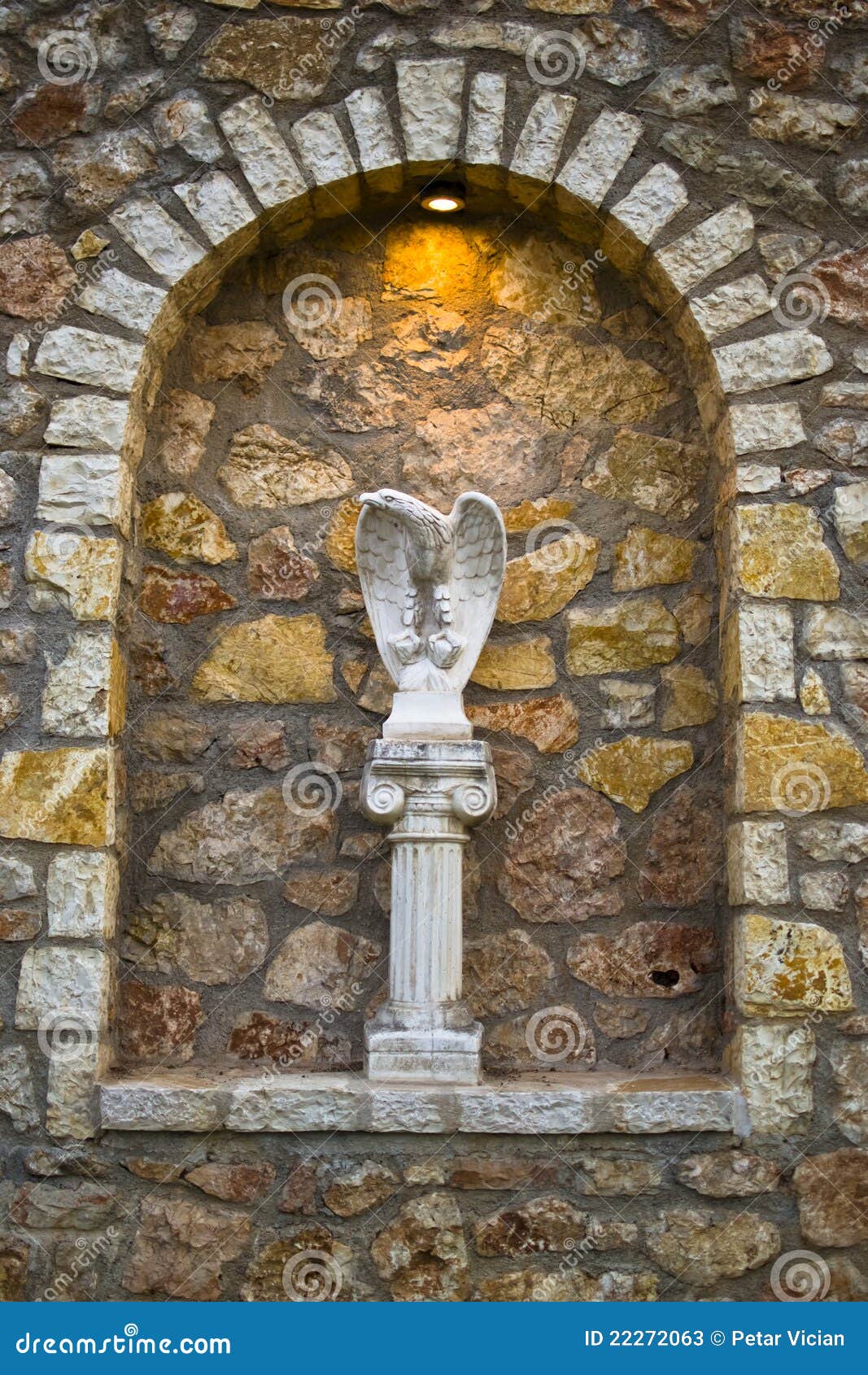 Roman Eagle Sculpture, Alcudia Stock Photography | CartoonDealer.com ...