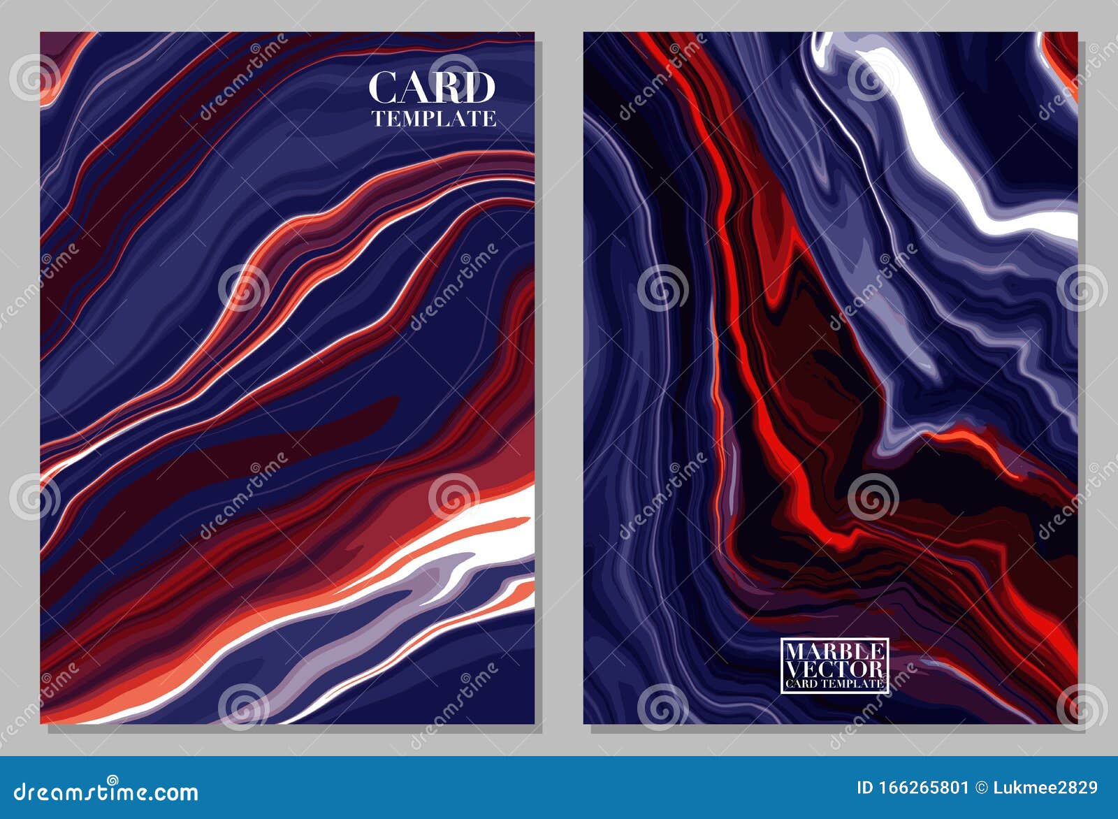 Marble card template stock vector. Illustration of liquid - 166265801