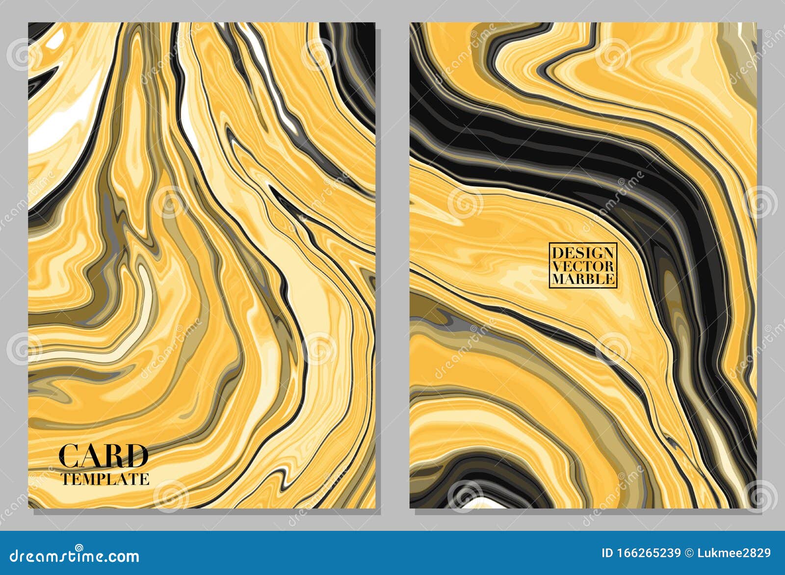 Marble card template stock vector. Illustration of invitation - 166265239