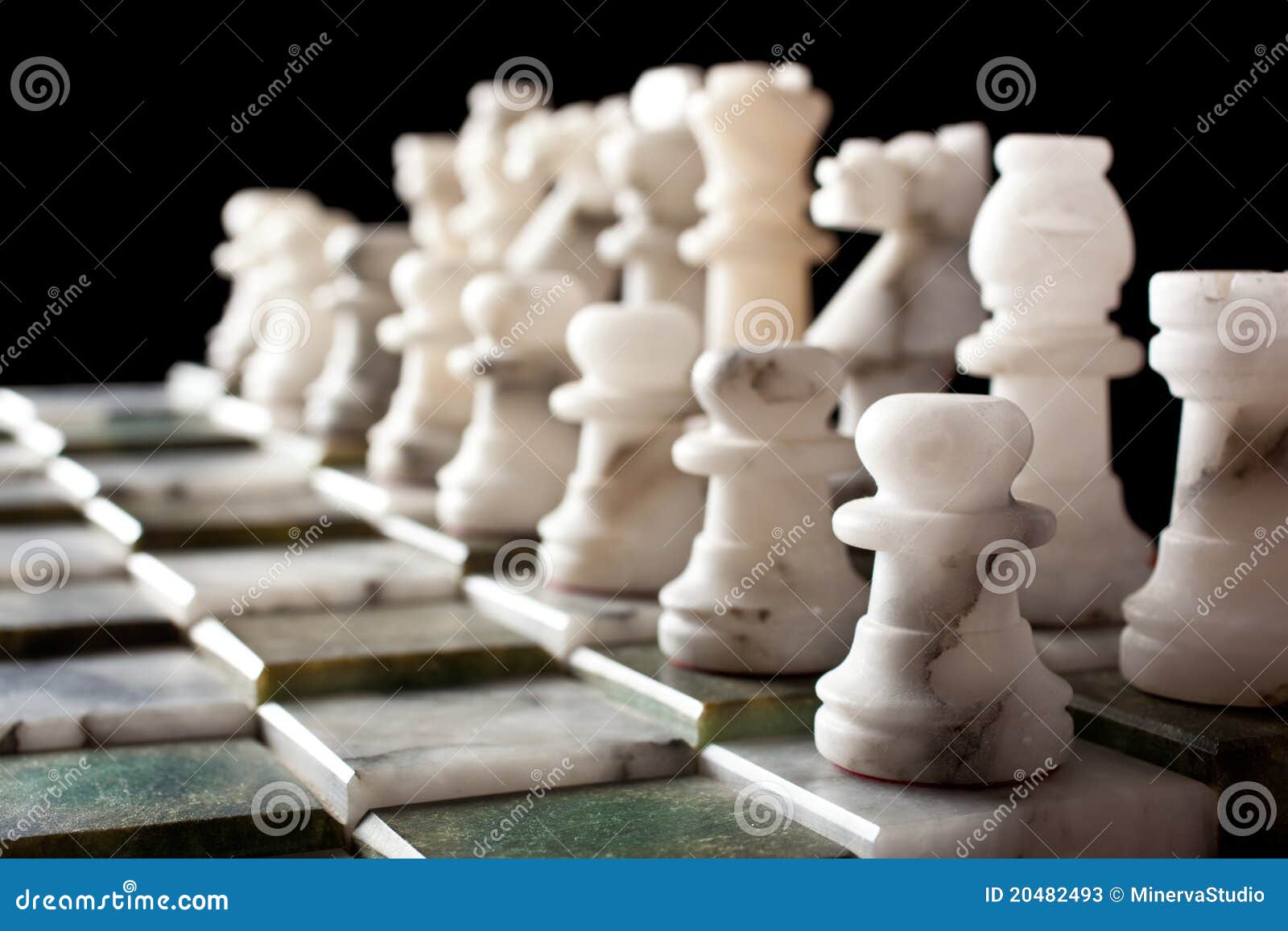 Marble chess formation stock image. Image of chessboard - 20482493