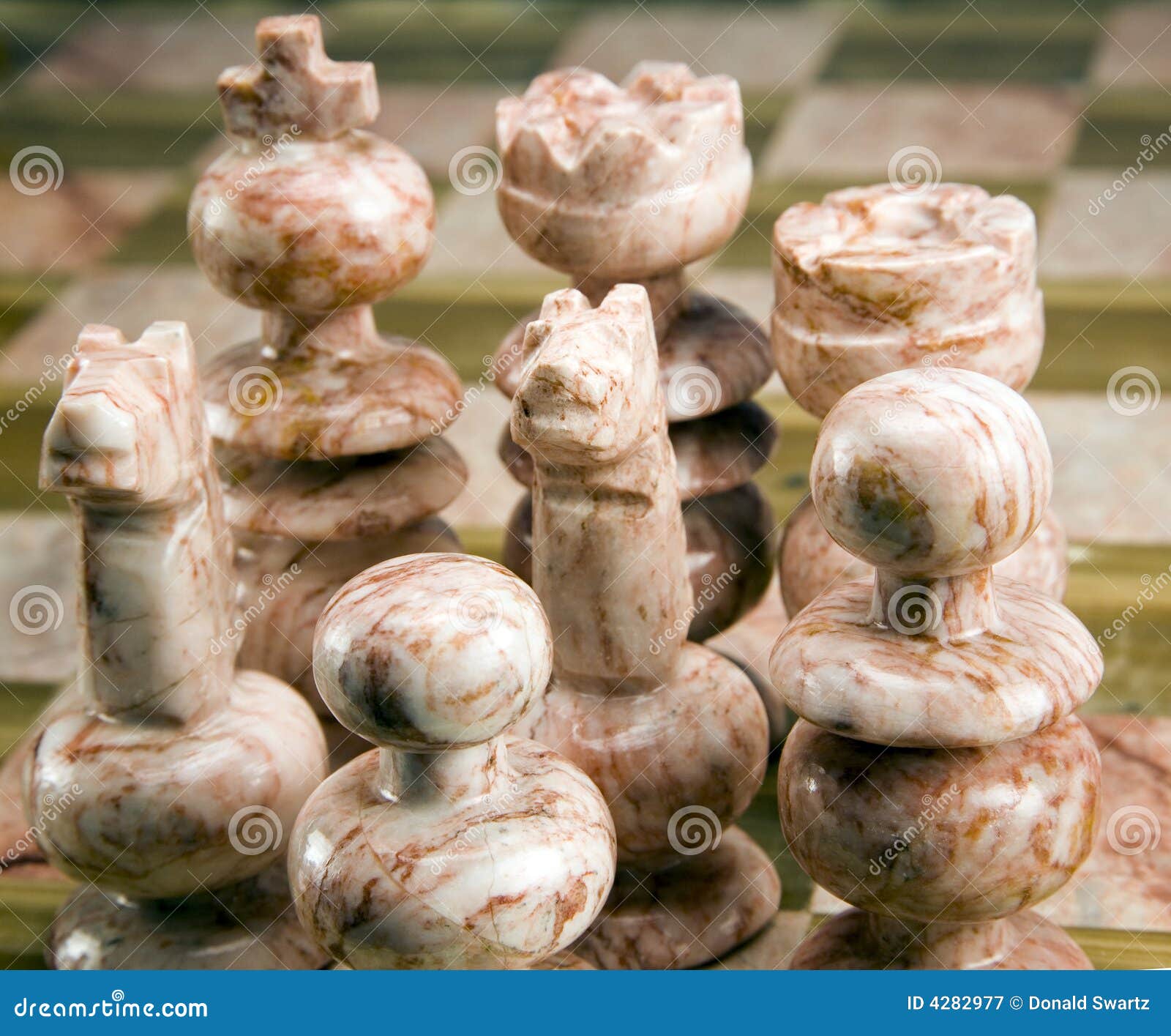 Marble Chess Pieces stock image. Image of chess, objects - 4282977