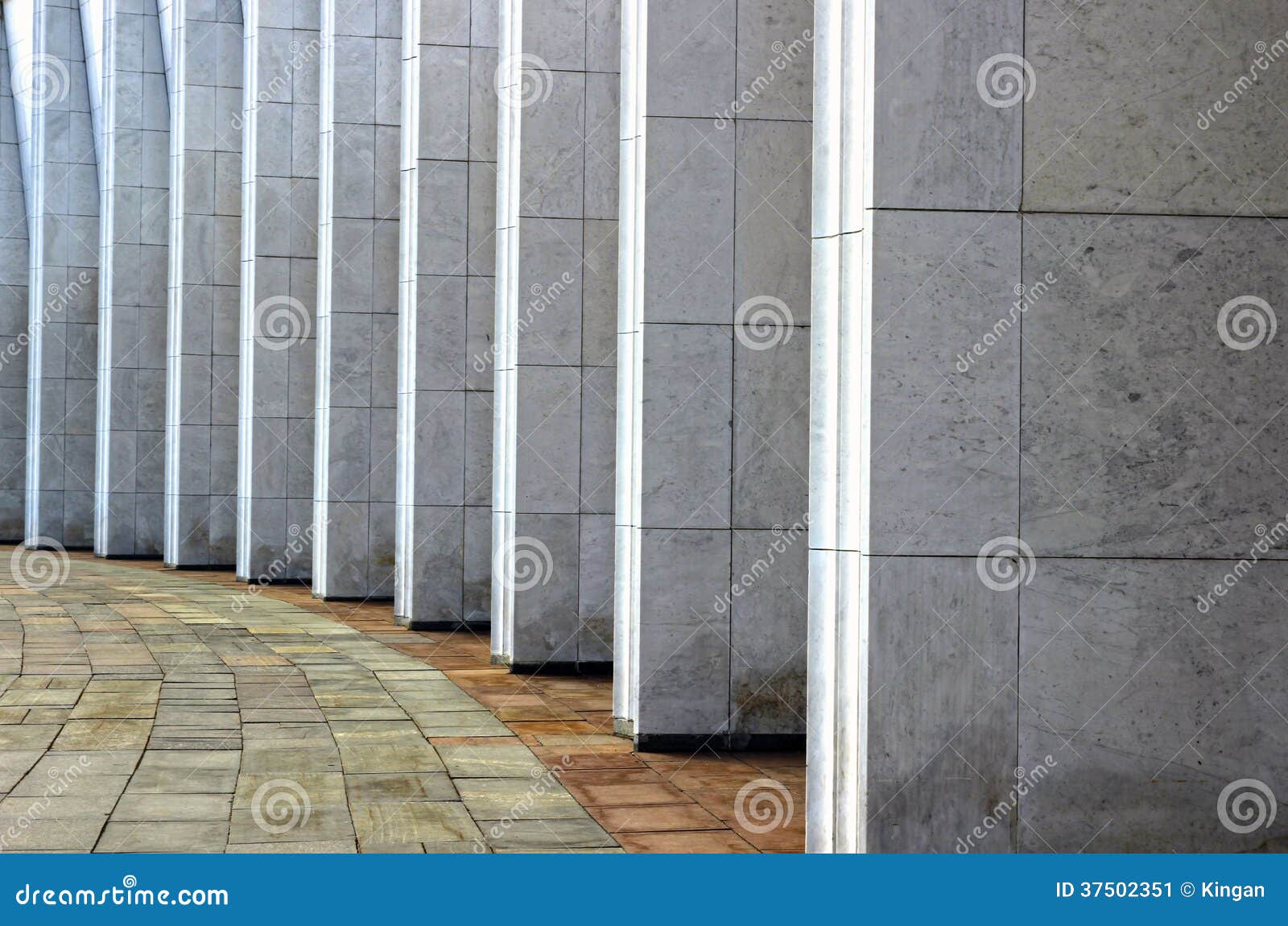 Marble colonnade stock image. Image of pillars, architecture - 37502351