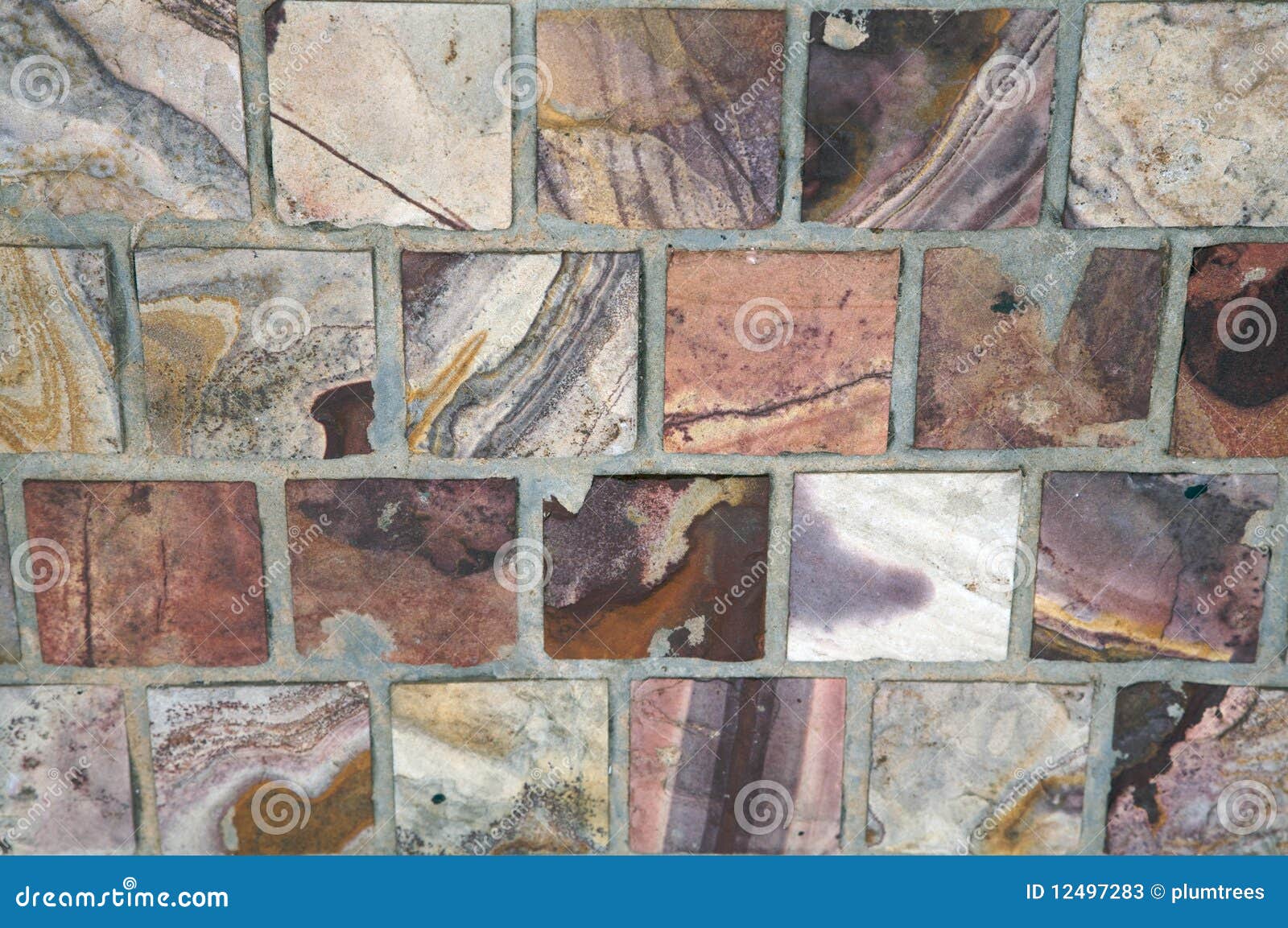 Marble Colourful Block Pavement Stock Image - Image of pavement, black ...