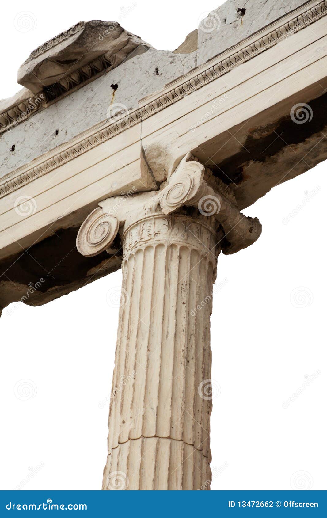 Marble column stock photo. Image of classical, greek - 13472662