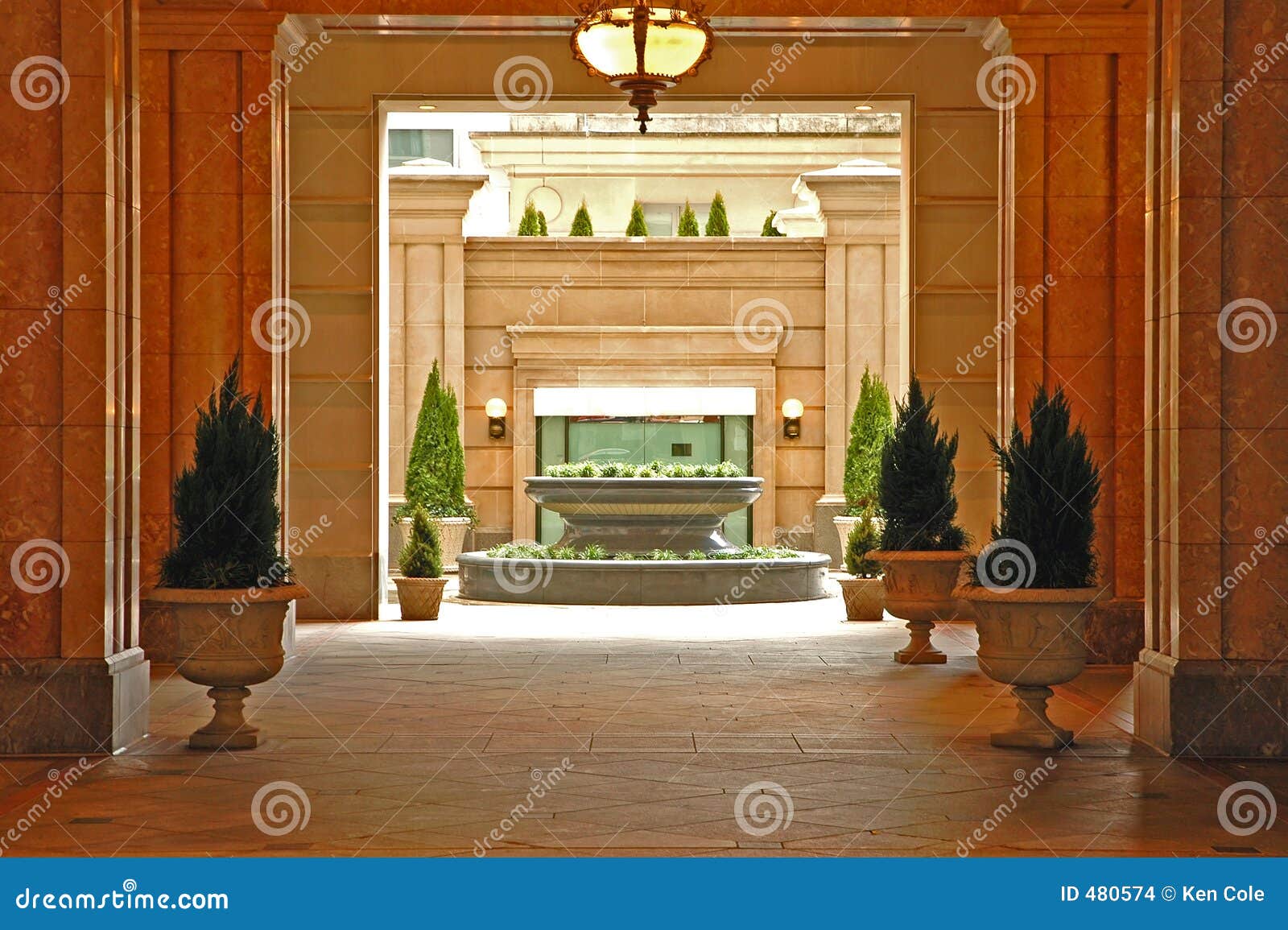Marble Courtyard stock photo. Image of connect, city, expensive - 480574