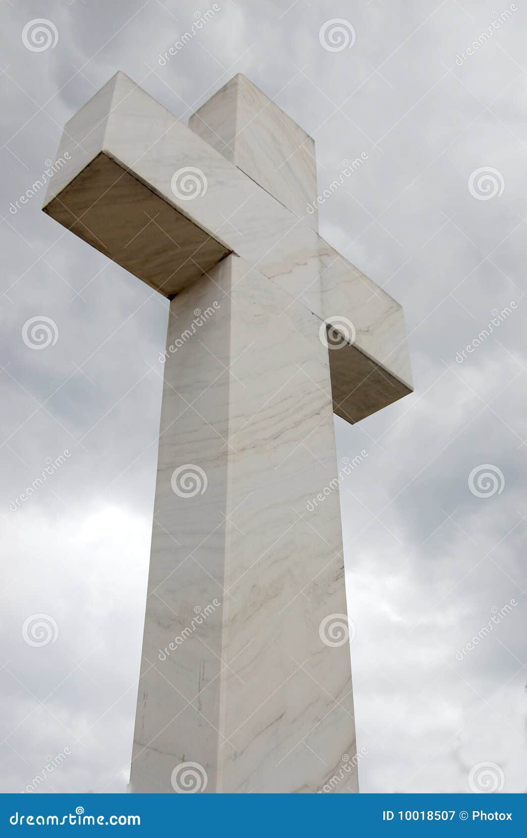 Marble cross stock image. Image of theological, marble - 10018507