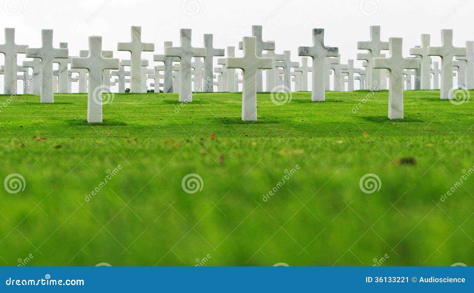 Marble Crosses In Small Cemetery Royalty-Free Stock Image ...