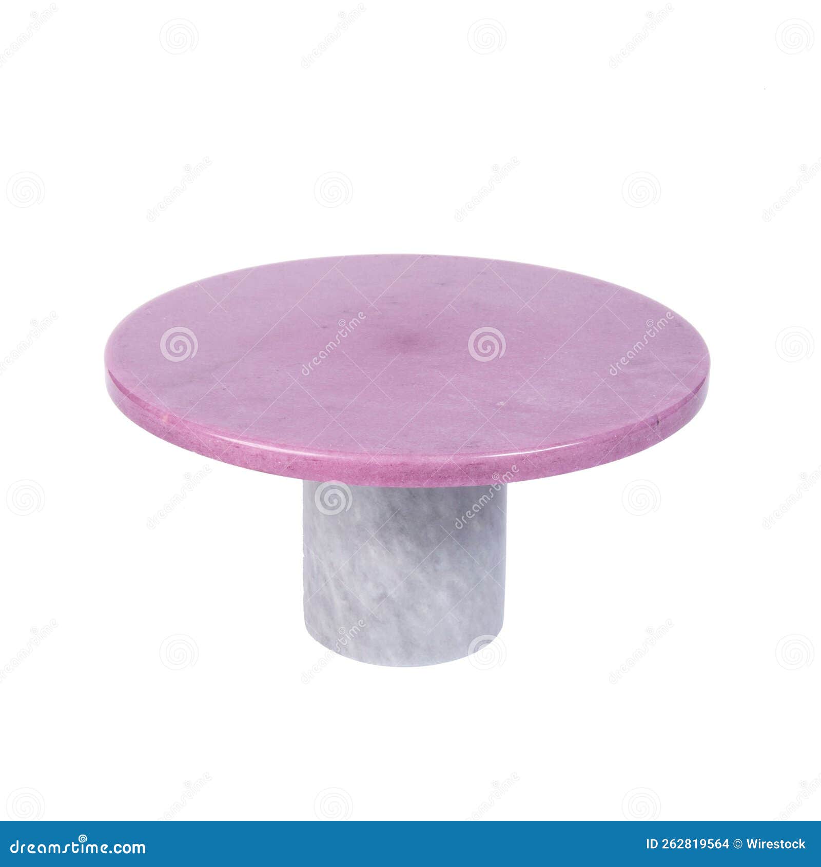 Marble Decorative Stand for Luxury House Isolated on the White ...