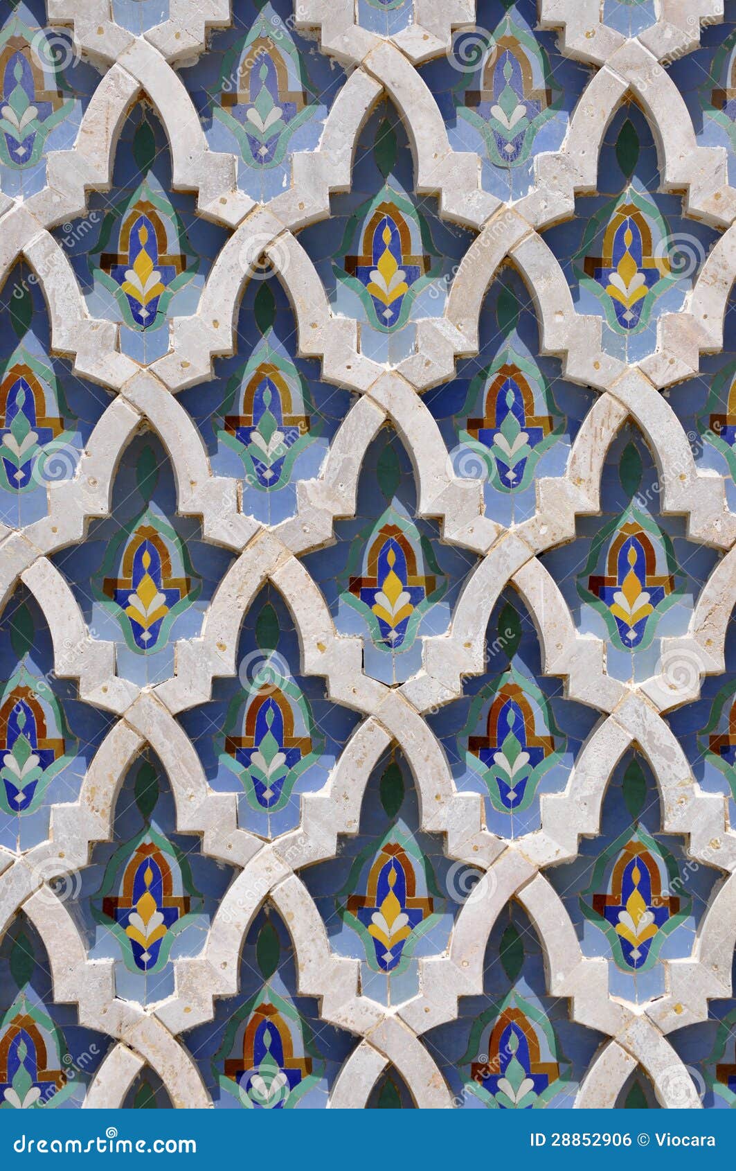 Marble Design Hassan II Mosque,Casablanca Stock Photo - Image of ...