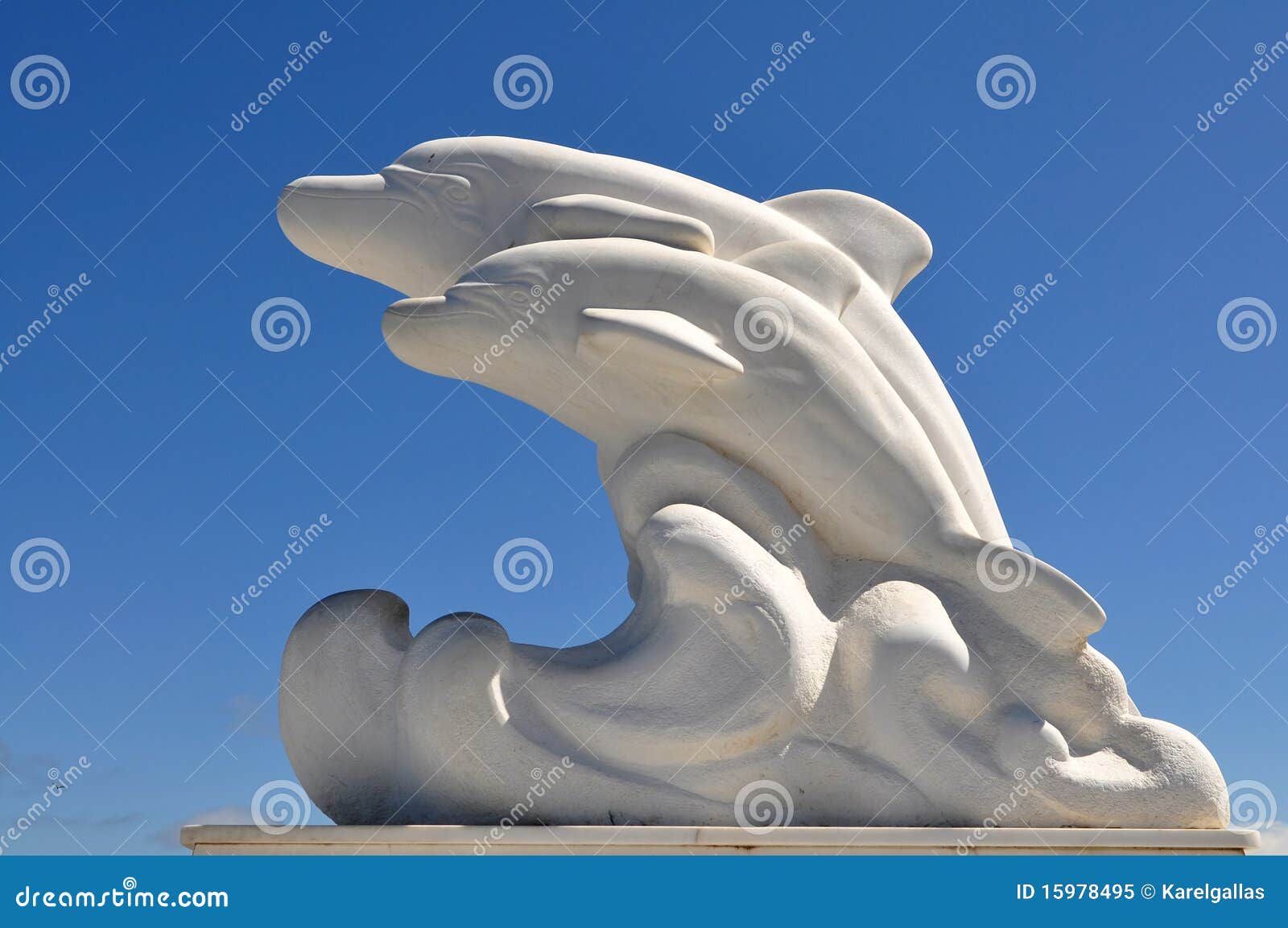 Marble Dolphins, Thassos,Greece, Stock Image - Image of paradise ...